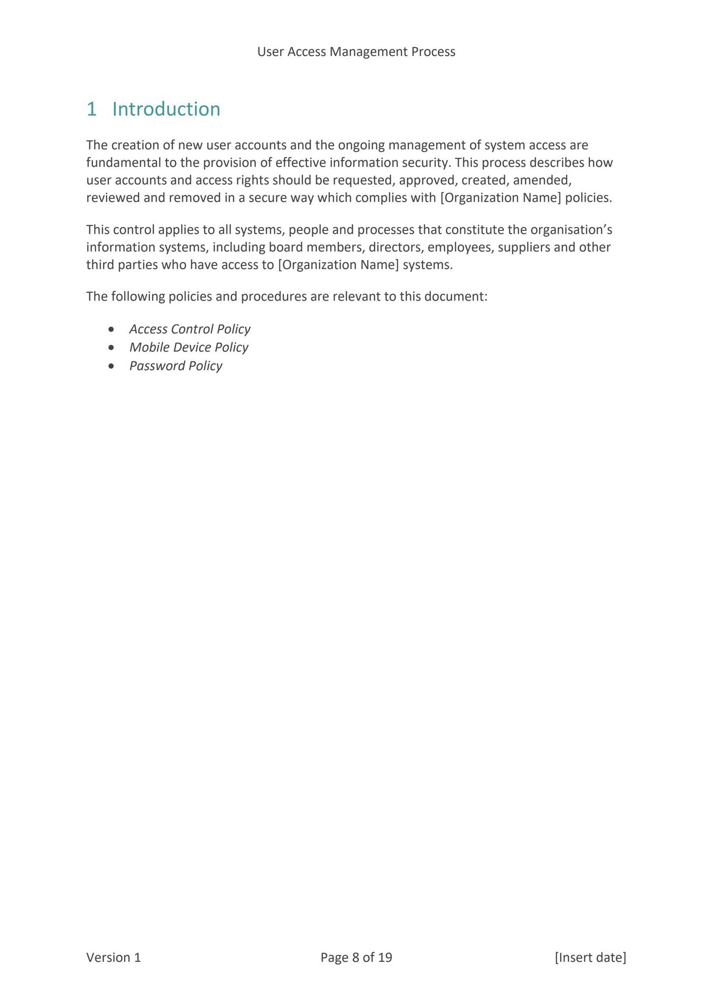 CYB-DOC-04-3 User Access Management Process by CertiKit Limited - Issuu