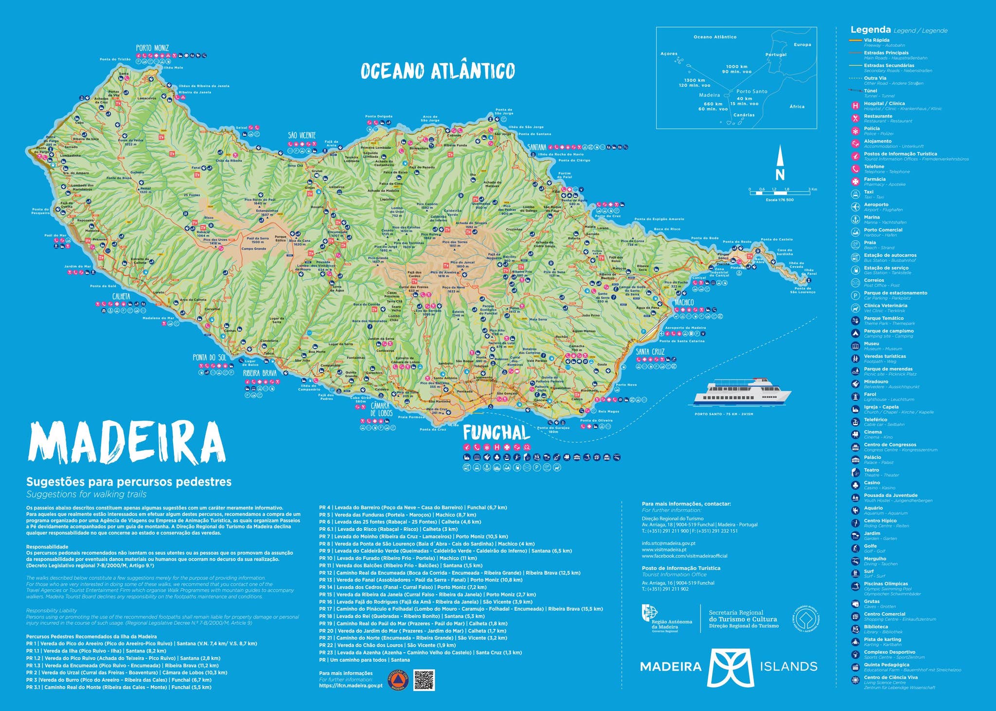 Madeira and Funchal Maps by Visit Madeira - Issuu