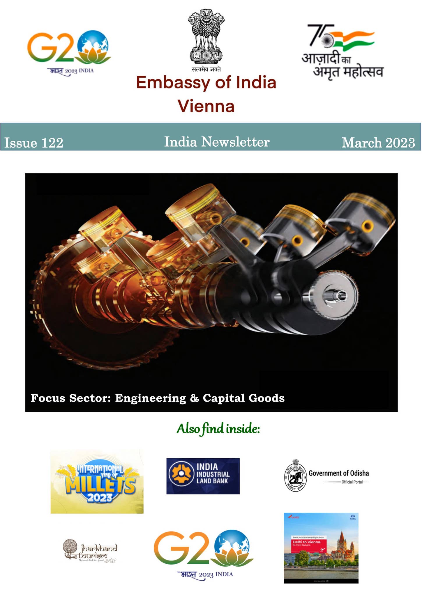 India Newsletter- March 2023 by Indian Embassy Vienna - Issuu