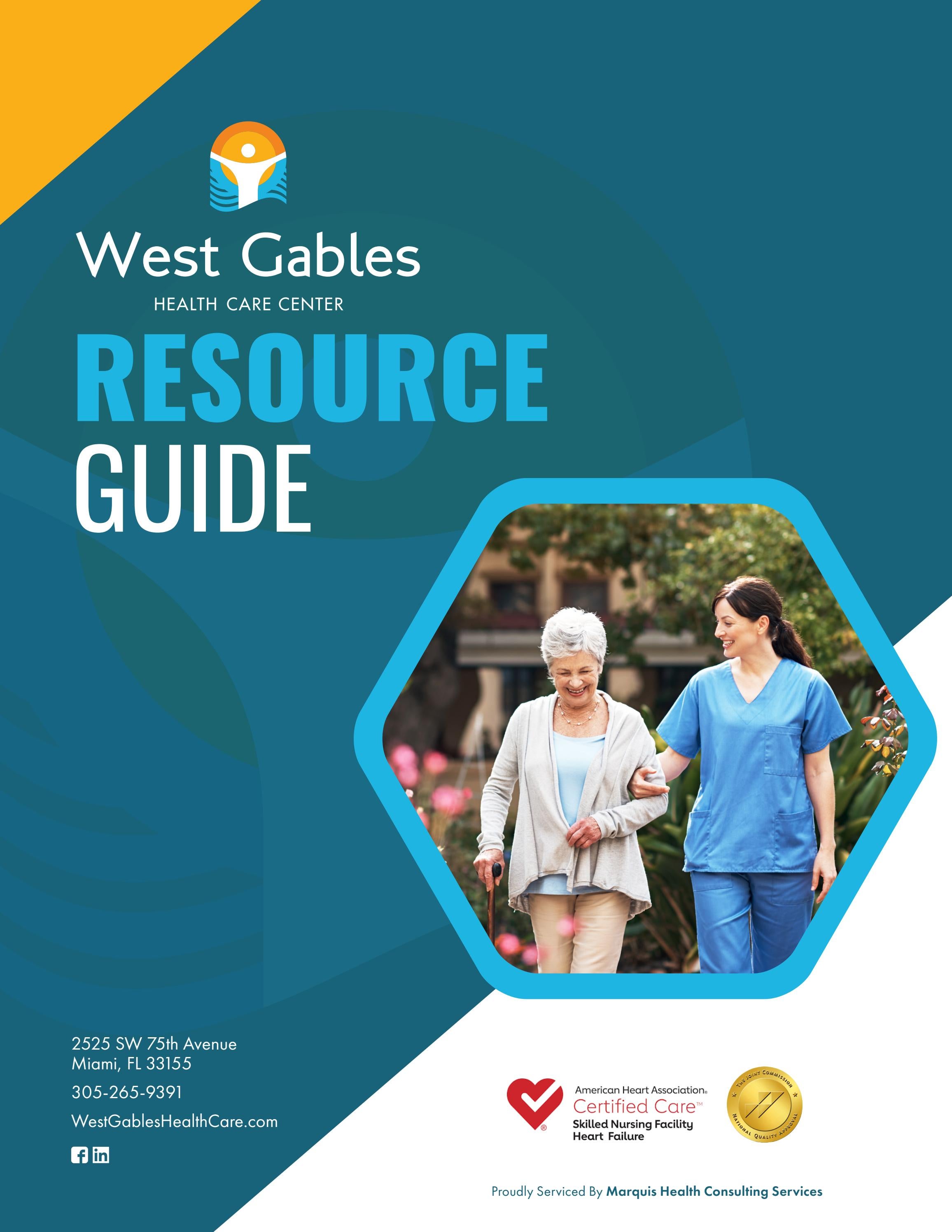 West Gables Healthcare Resource Guide by ...