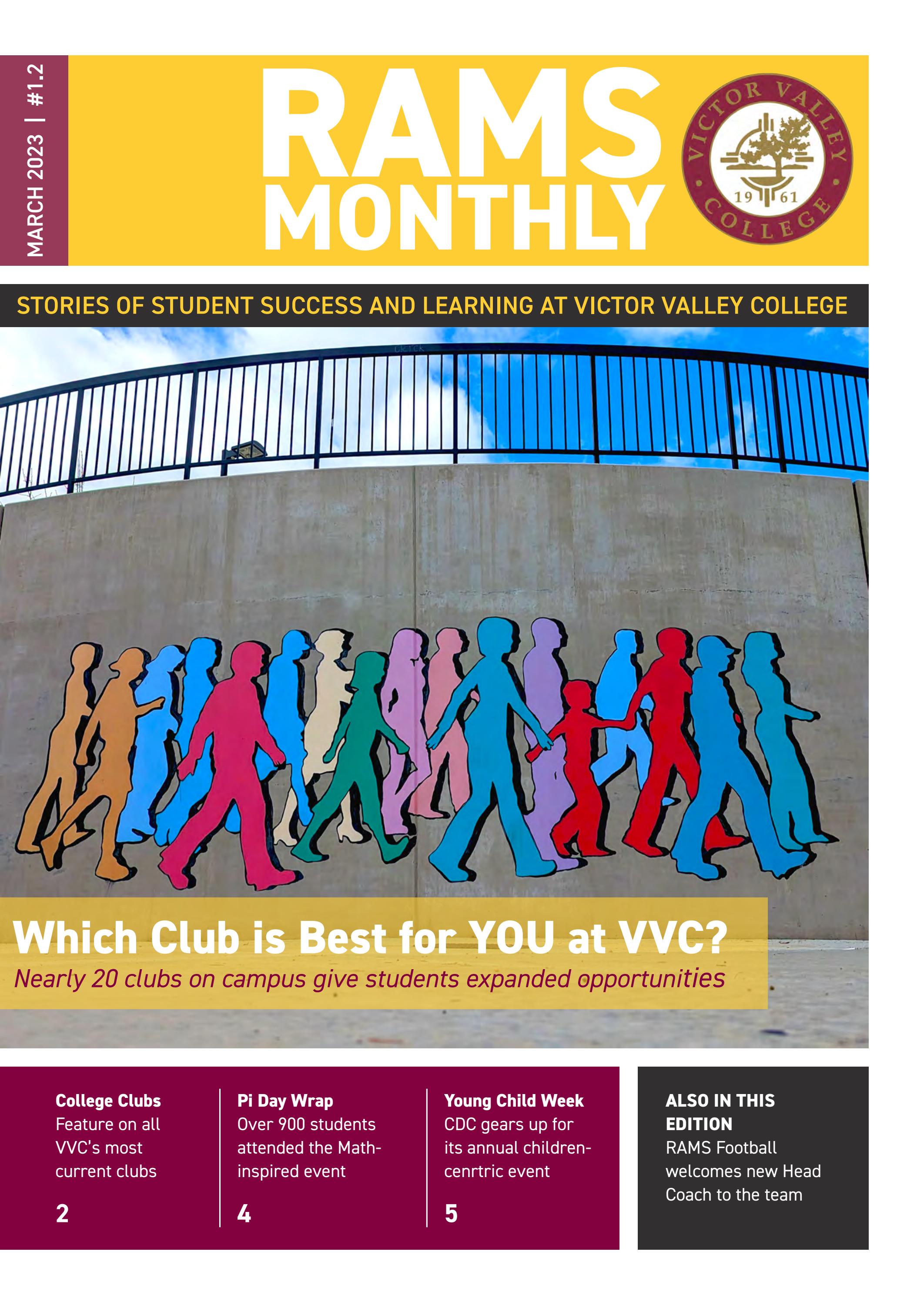 RAMS MONTHLY MARCH 2023 #1.2 by Victor Valley College - Issuu