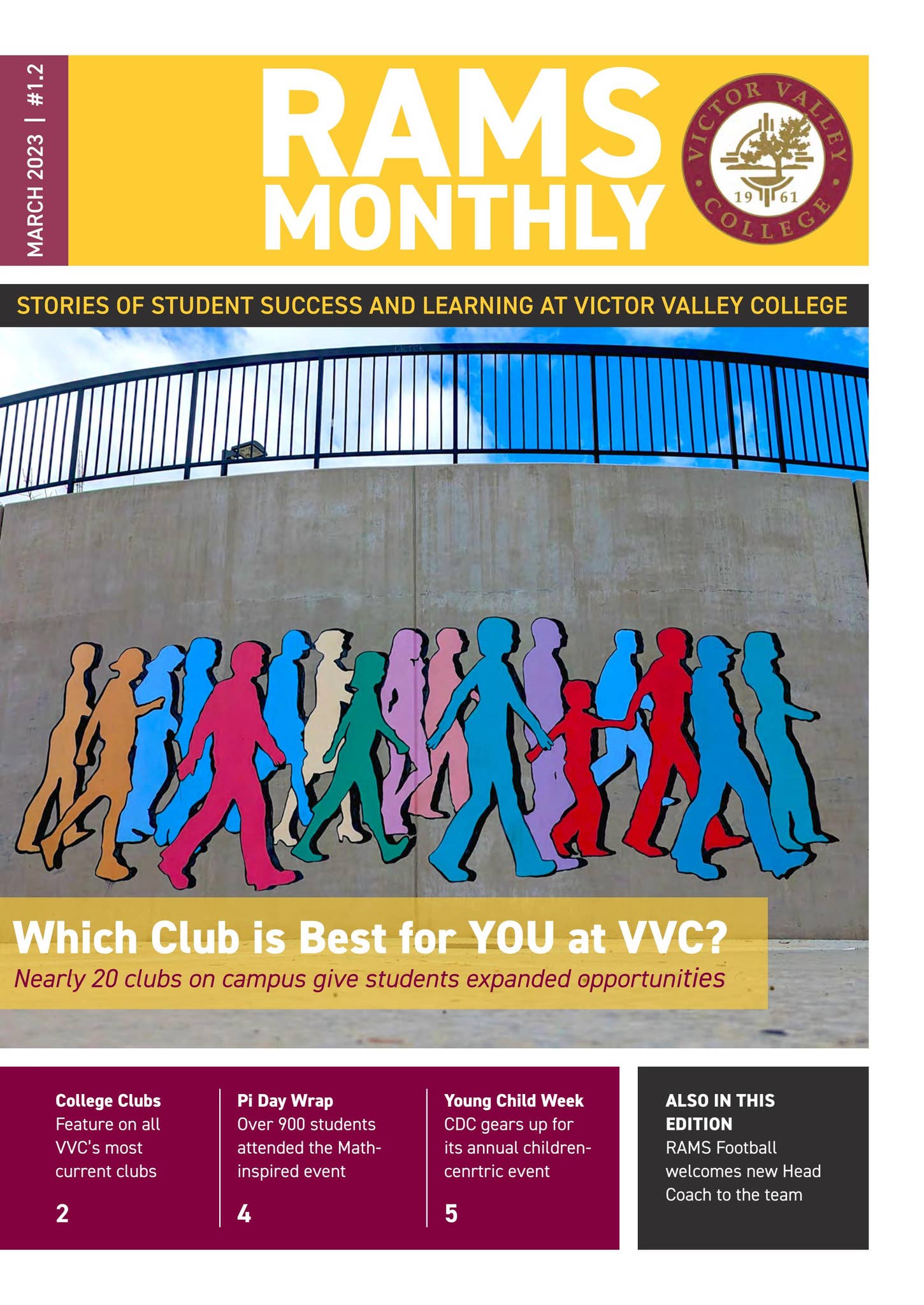 RAMS MONTHLY MARCH 2023 #1.2 by Victor Valley College - Issuu