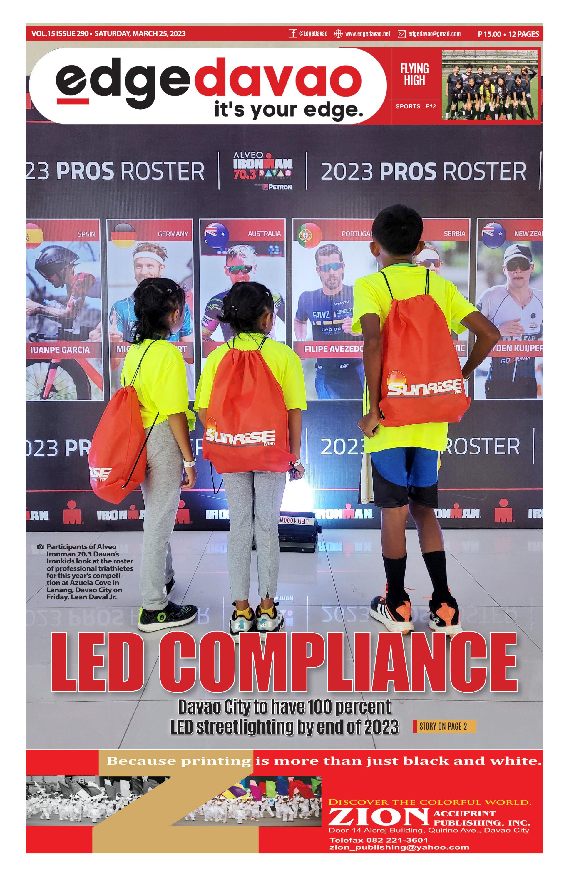 Edge Davao Vol. 15 Issue 290 | Saturday, March 25, 2023 by Edge Davao The Business Paper - Issuu