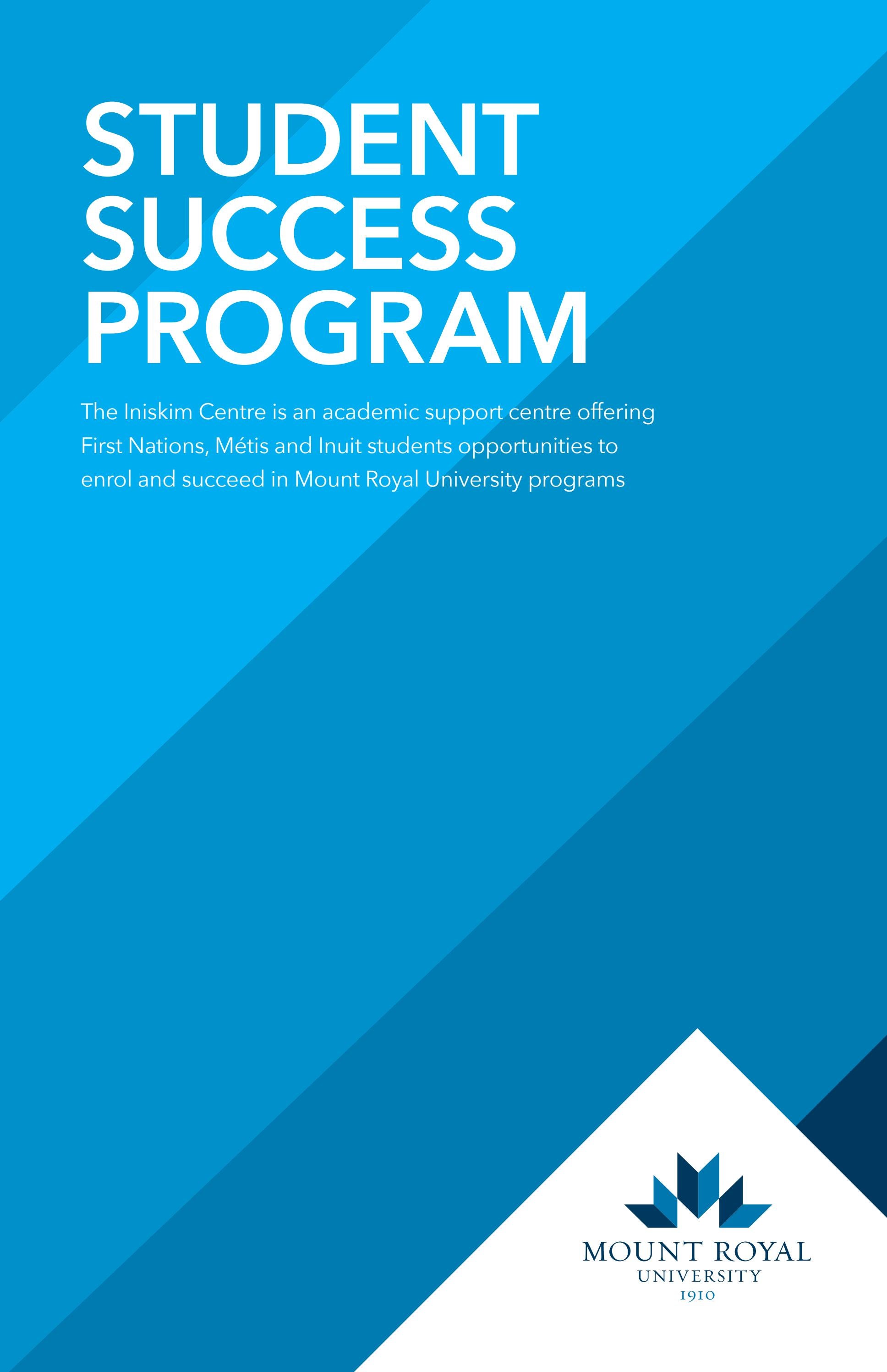 Student Success Program by Mount Royal University - Issuu