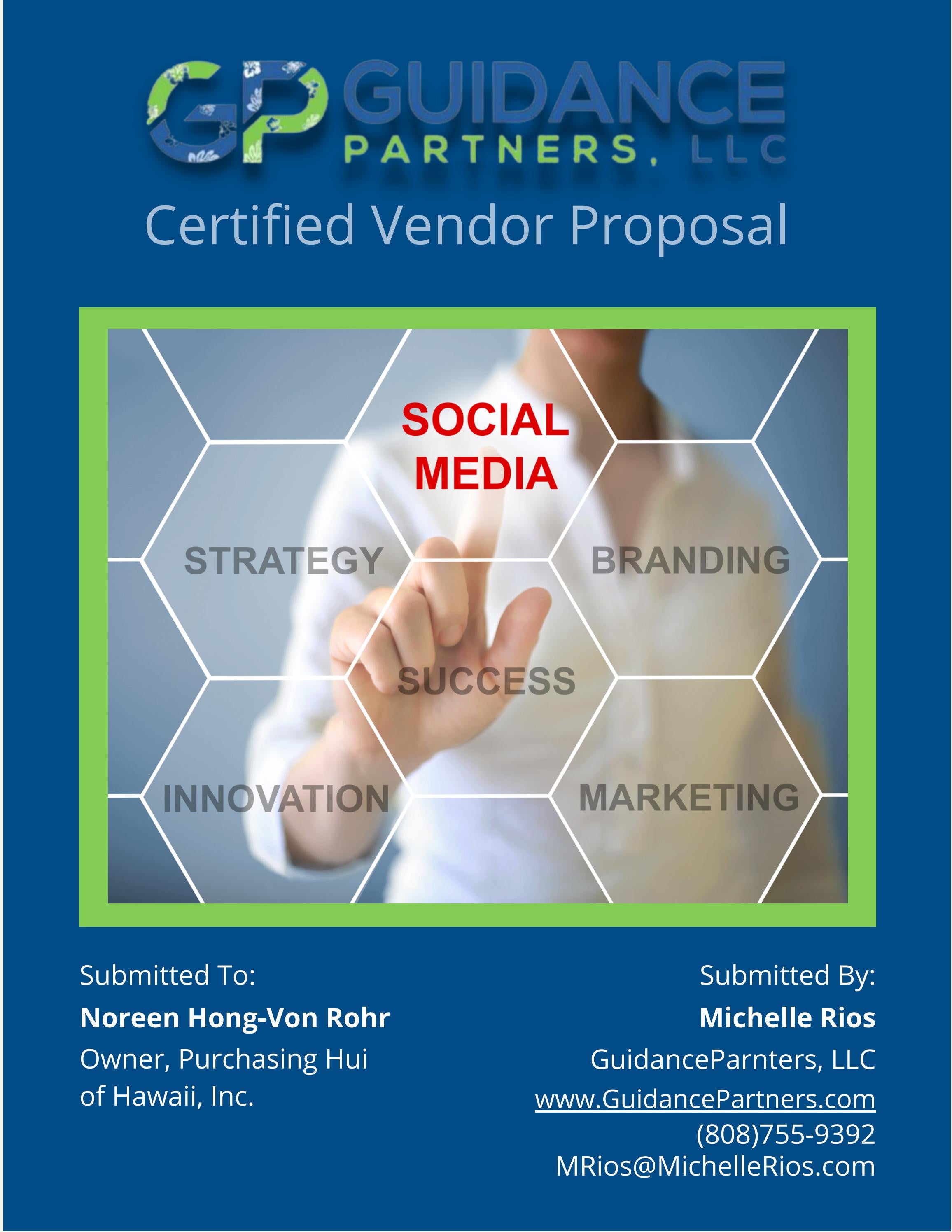 GP Purchasing Hui Proposal by MichelleRiosConsultant - Issuu