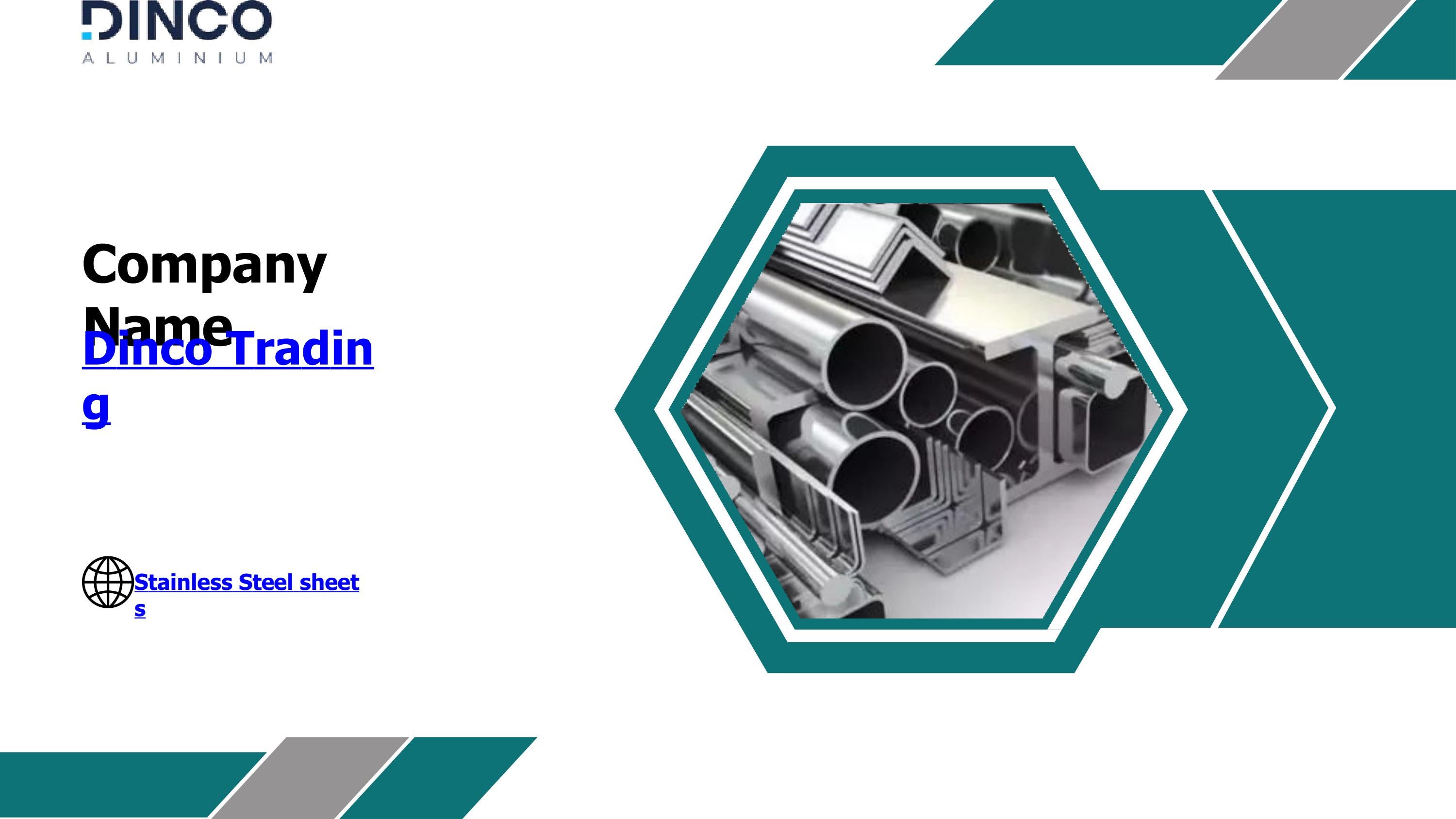 Stainless Steel Sheets | Dinco.ae by dinco - Issuu