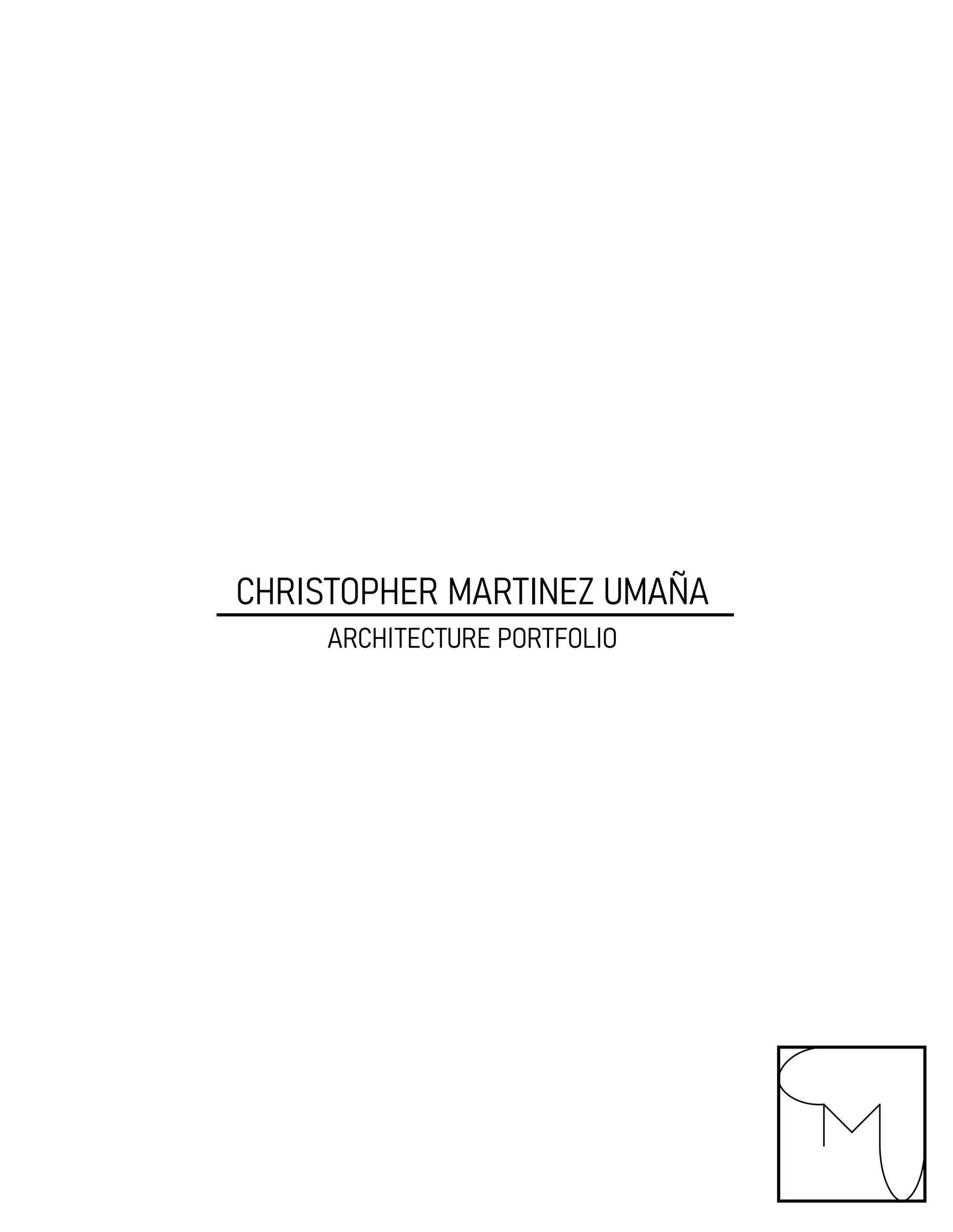 Architecture Portfolio - Christopher Martinez Umana by Christopher ...