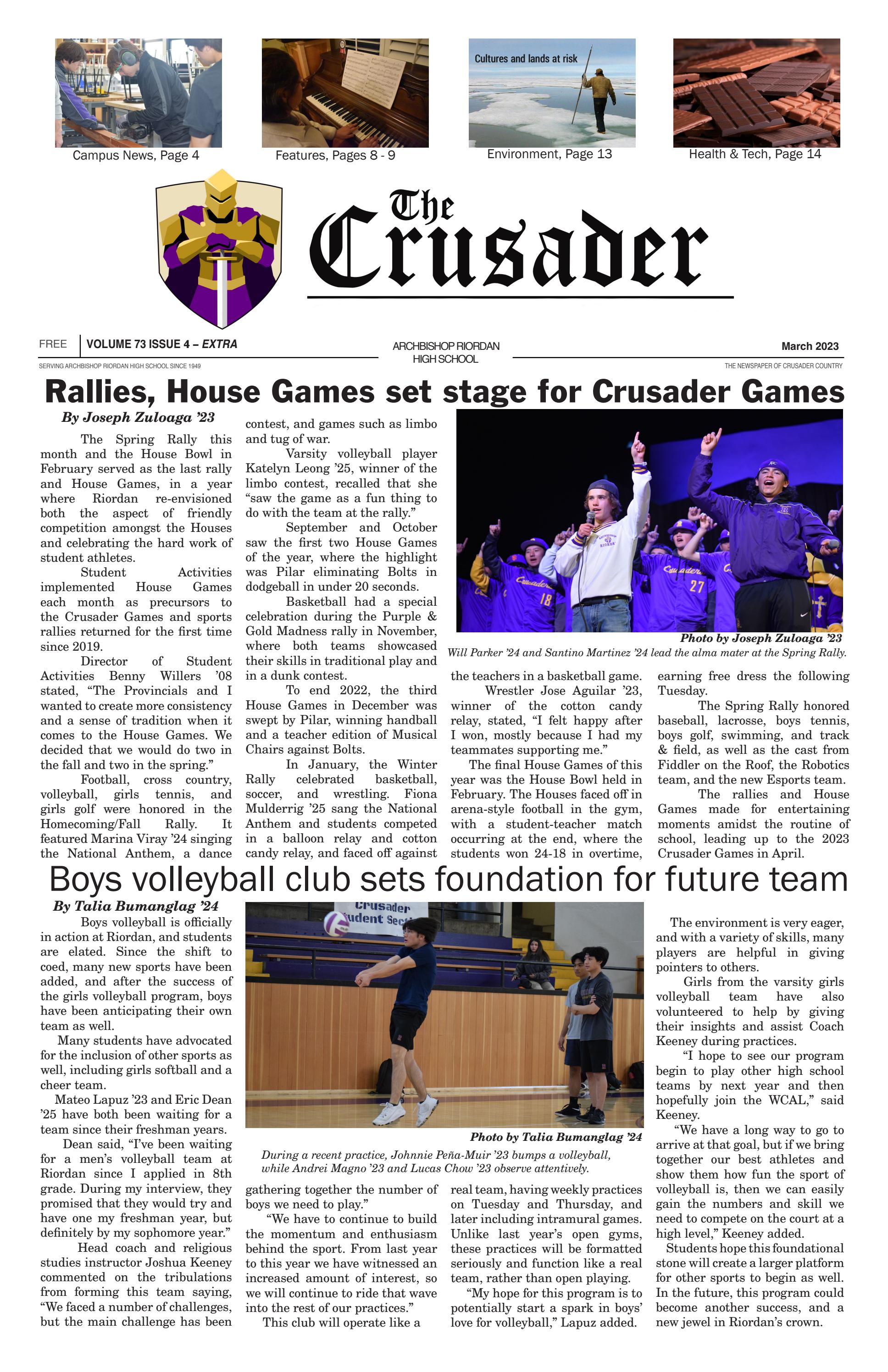 The Crusader March 2023 by RCrusaderNews - Issuu