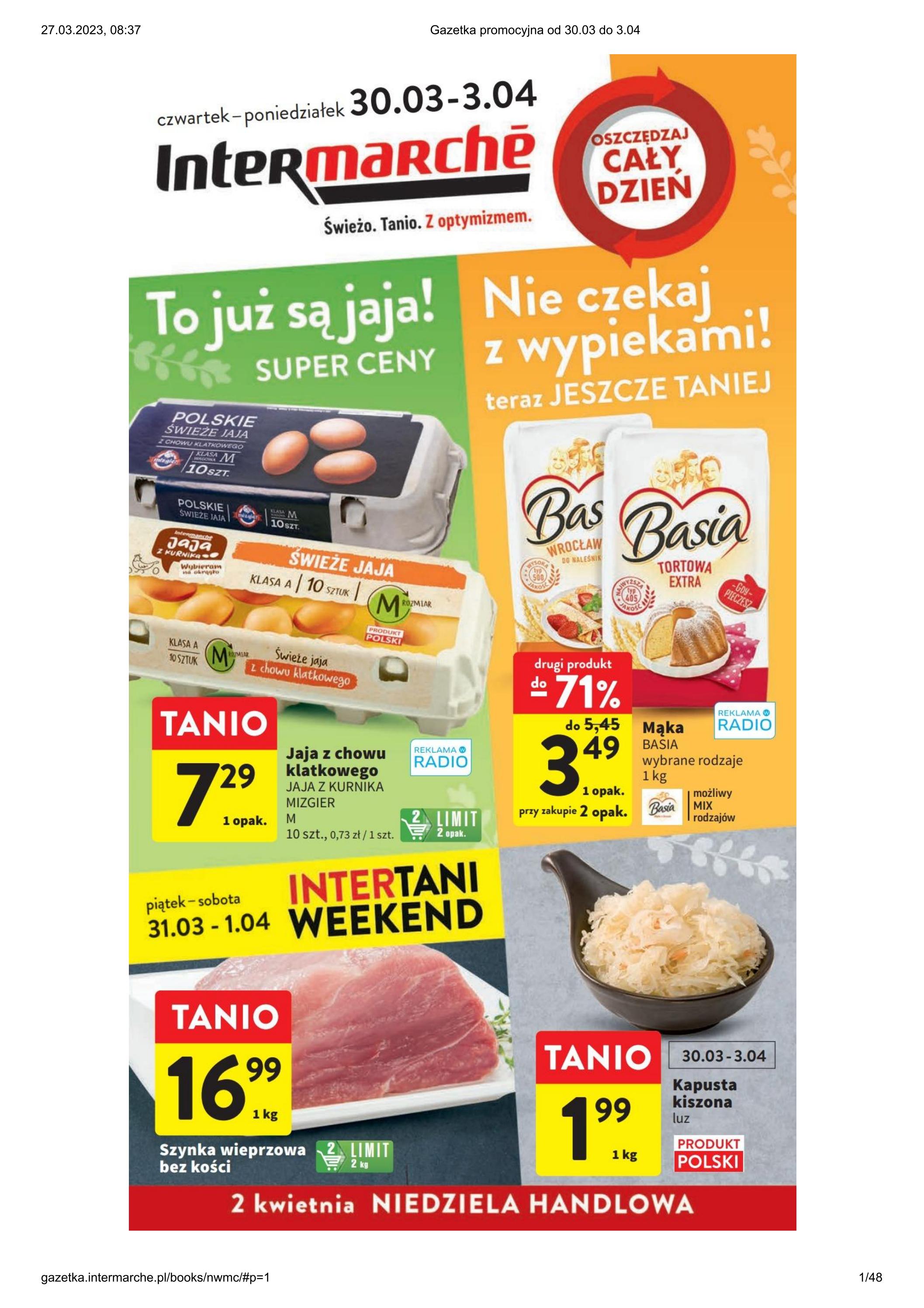 Intermarche gazetka od 30.03 do 3.04.2023 by iUlotka.pl - Issuu