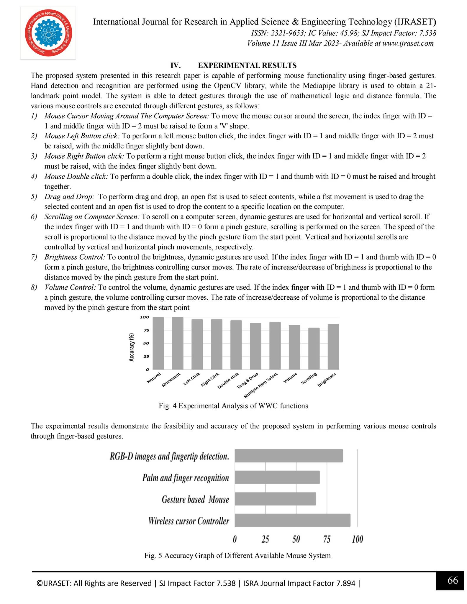 Wireless Cursor Controller Hand Gestures for Computer Navigation by IJRASET - Issuu