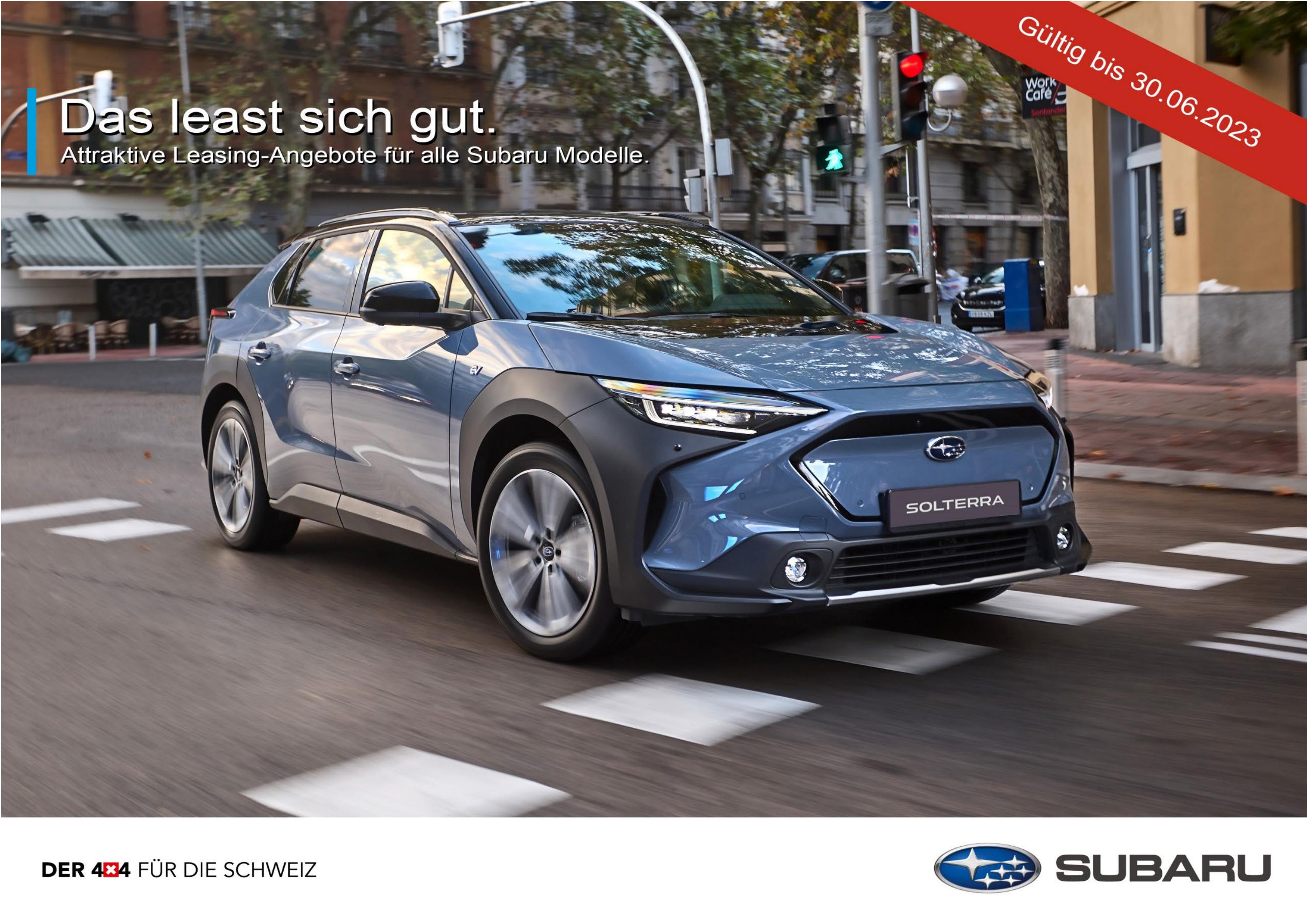 Subaru Leasing Q2 DE by SUBARU Schweiz - Issuu