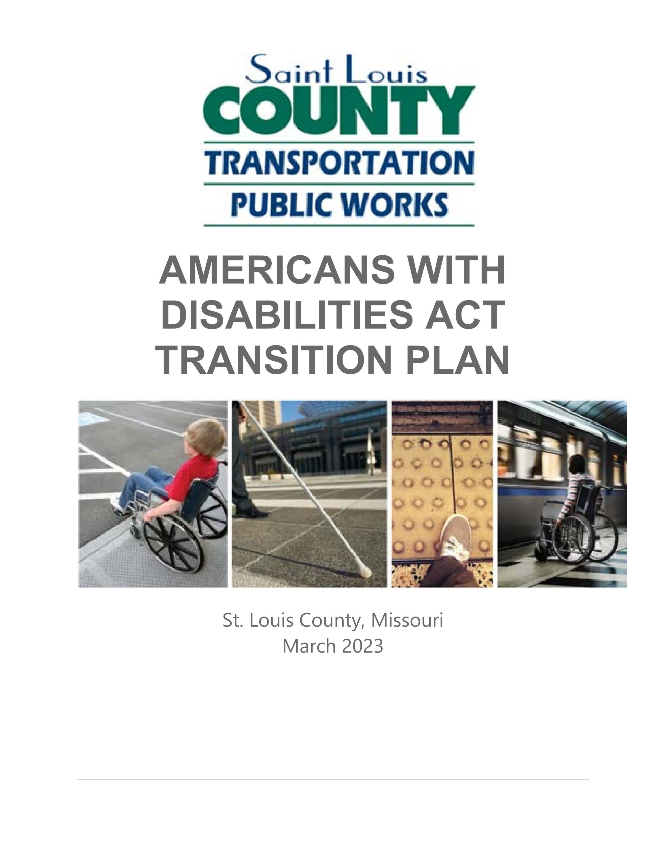 Americans with Disabilities Act Transition Plan by STLCOGOV - Issuu