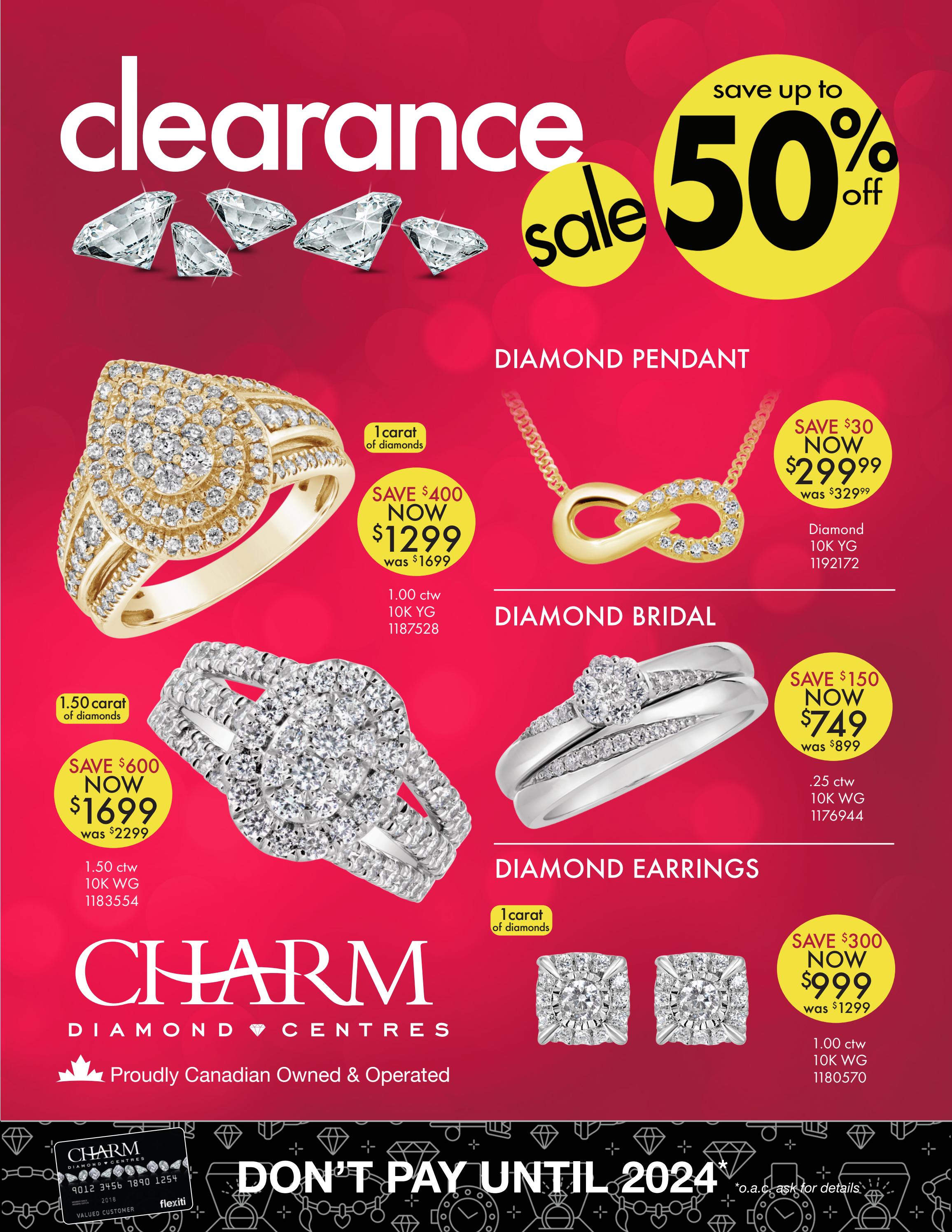 Charm Diamond Centres Clearance (Valid until April 10, 2023) by ...