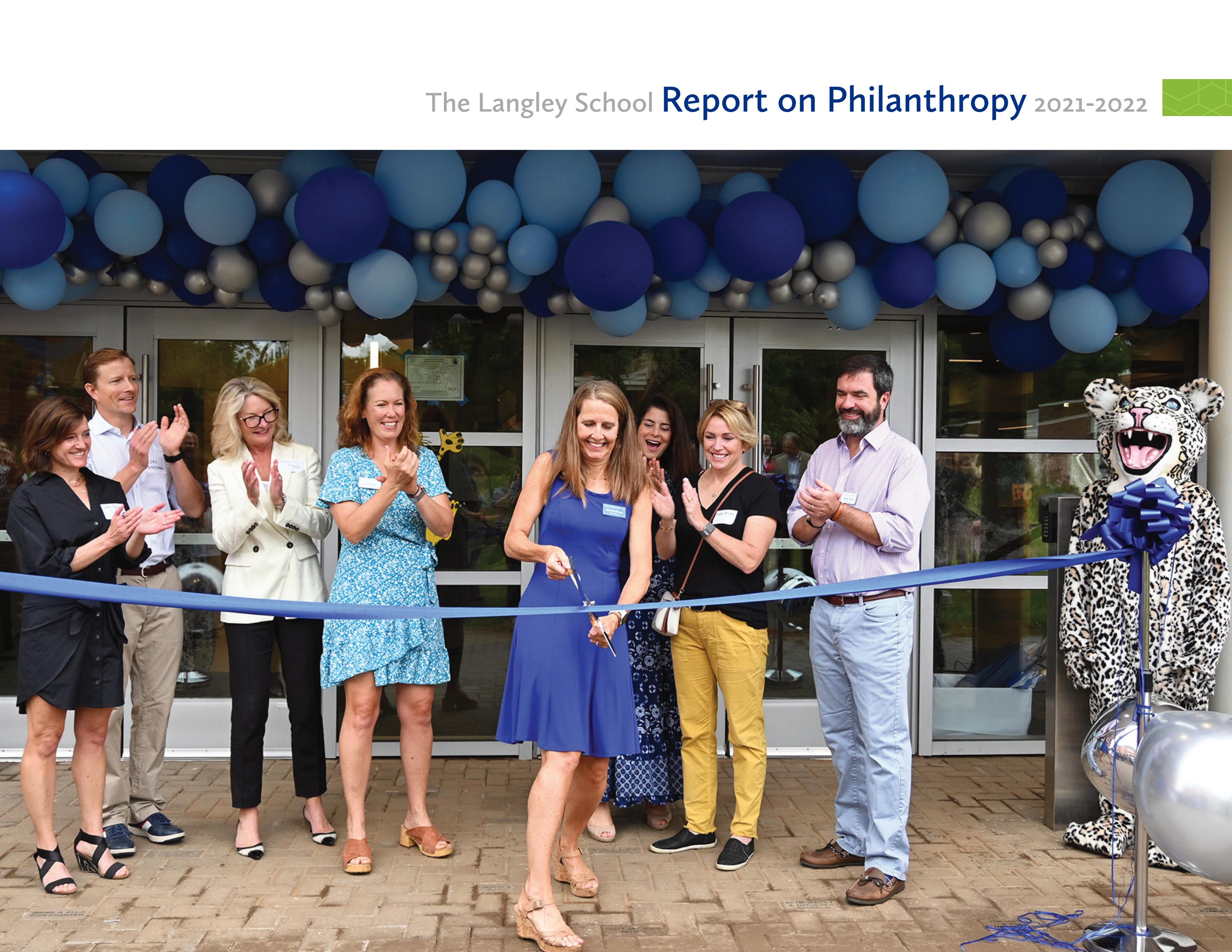 The Langley School Report on Philanthropy by The Langley School - Issuu