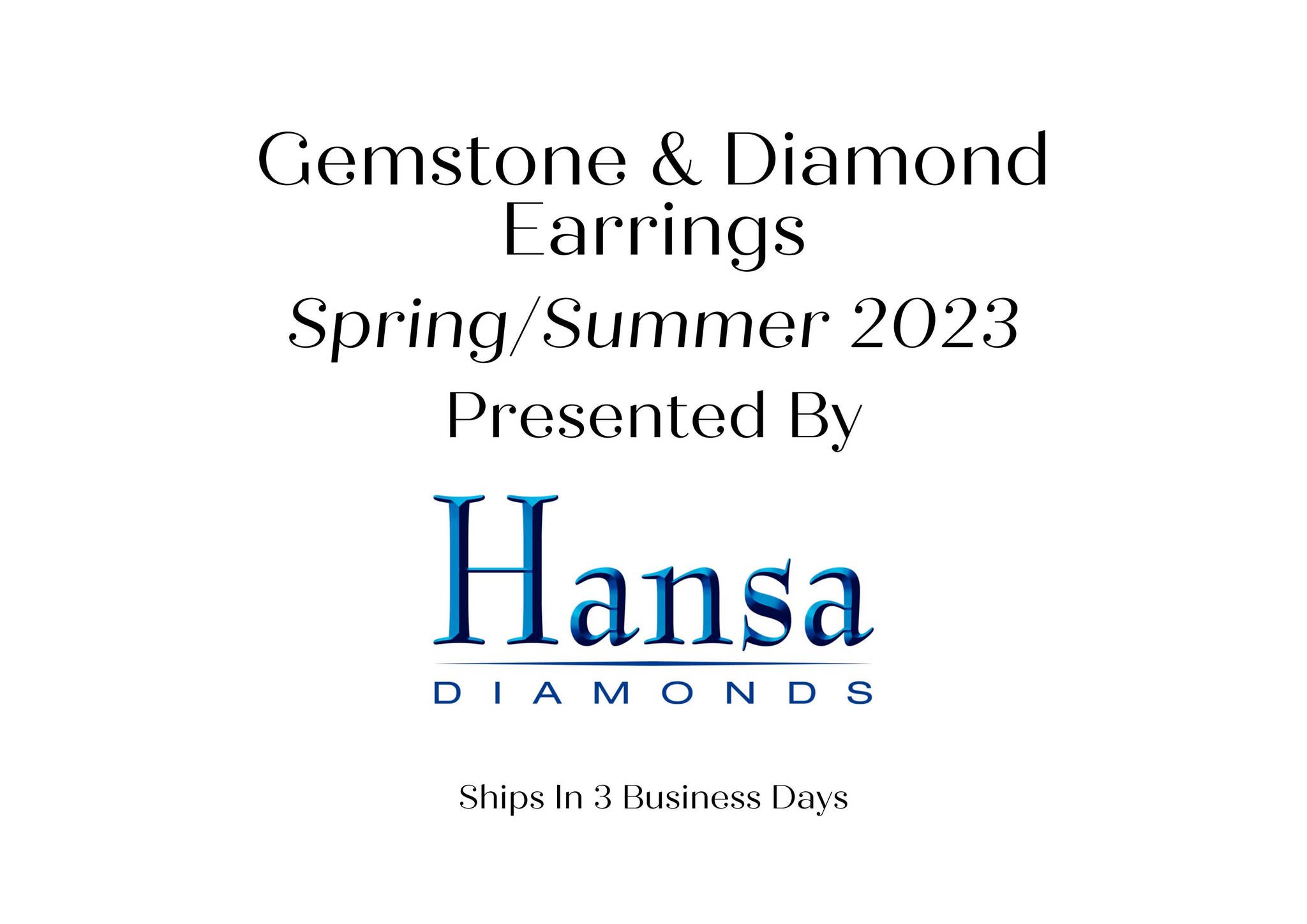 Gemstone & Diamond Earrings Presentation by Andrew Fox - Issuu
