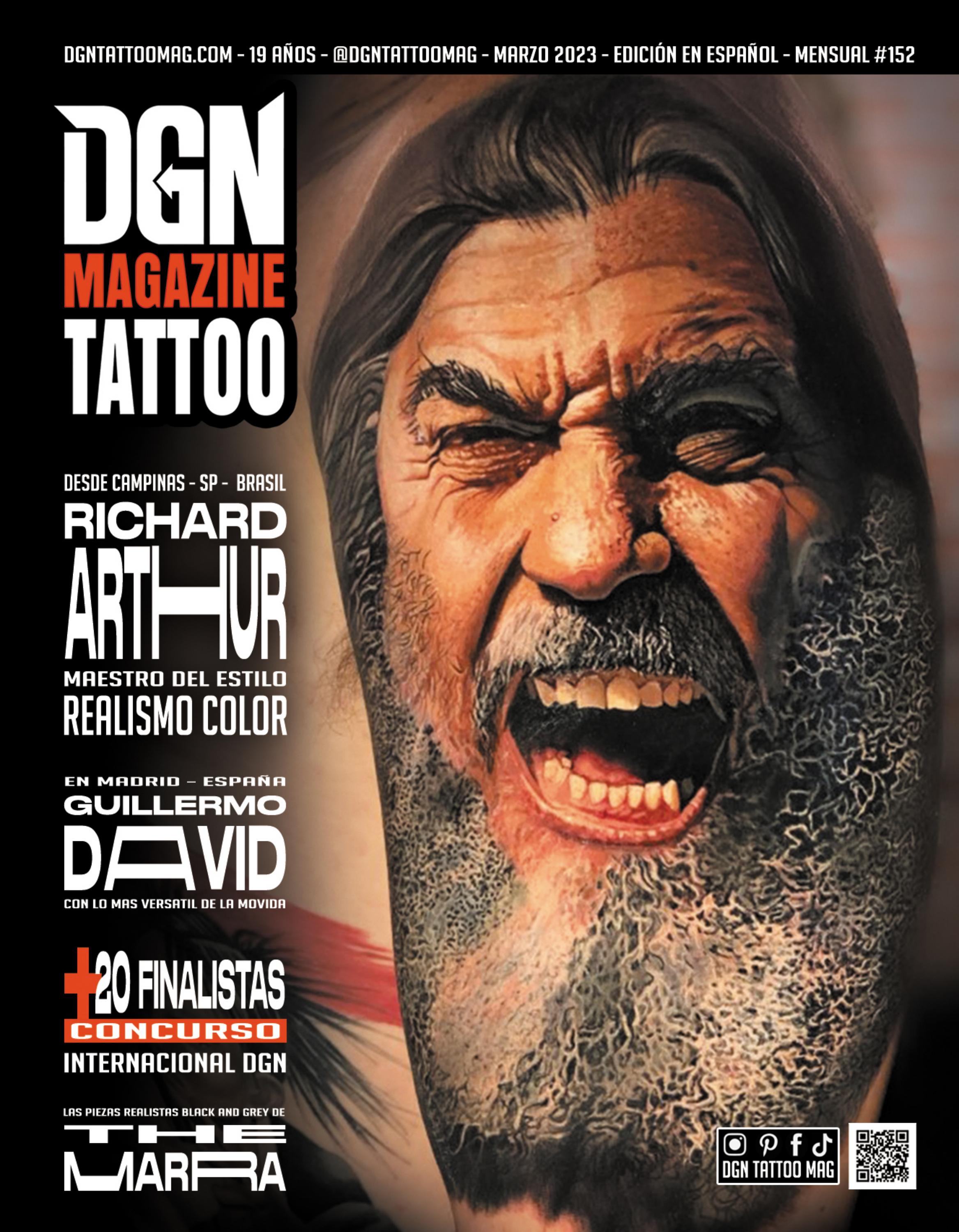 REVISTA DGN TATTOO MAGAZINE Artículos: Darvin Pimentel - Alex Chiong ...