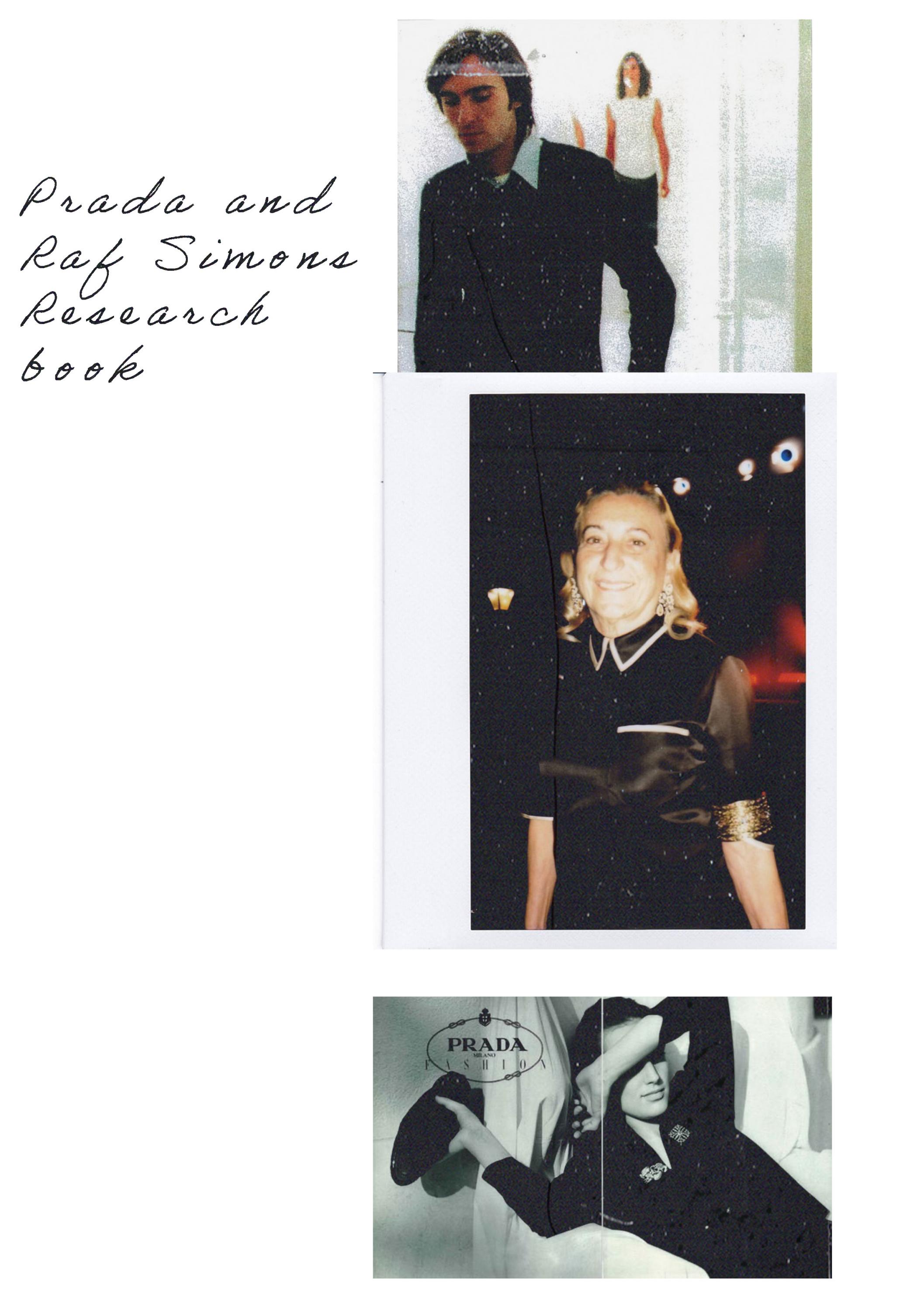 Prada and Raf Simons Research file by ellaostrouchow - Issuu
