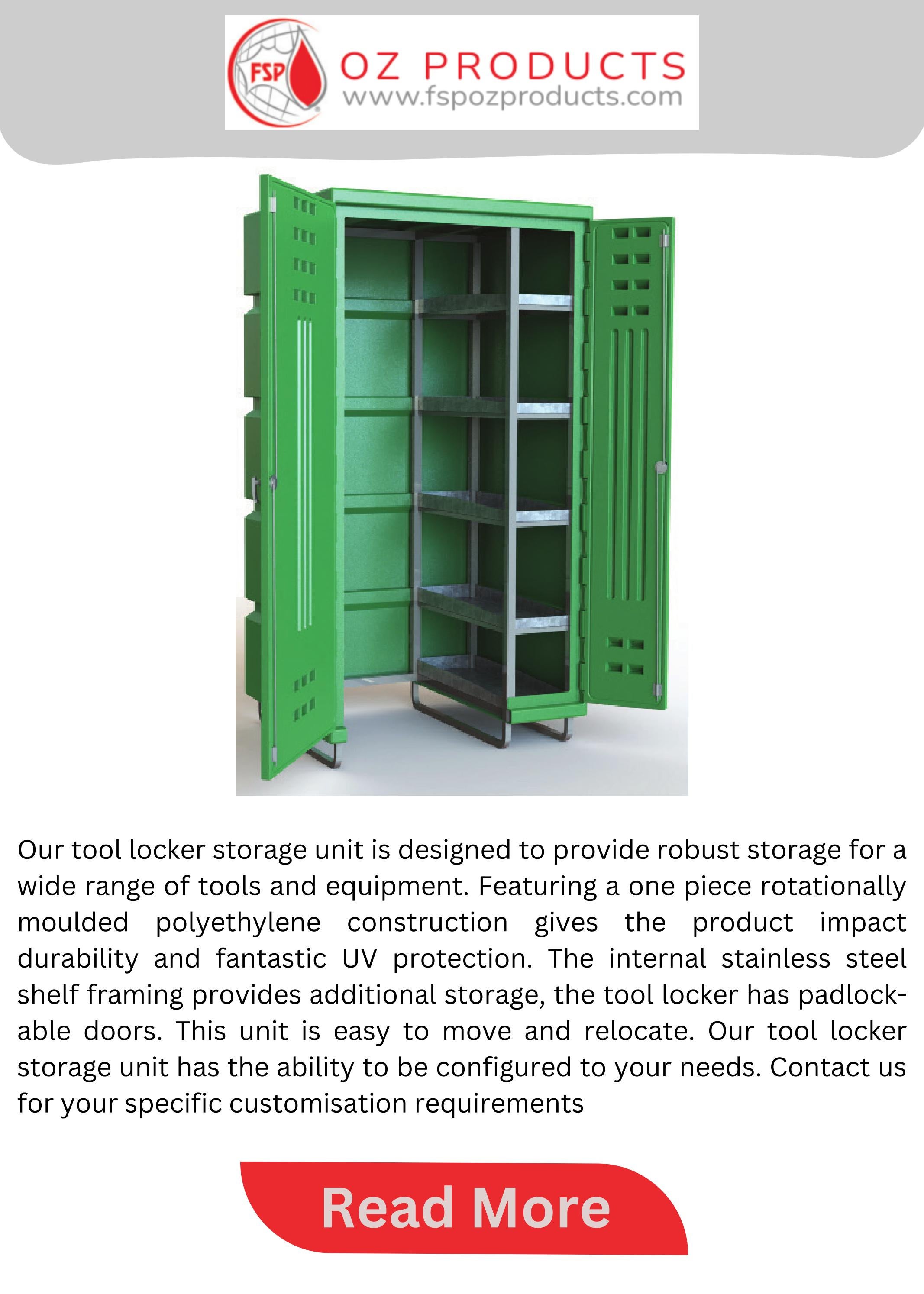 Tool Lockers by FSP Australia - Issuu