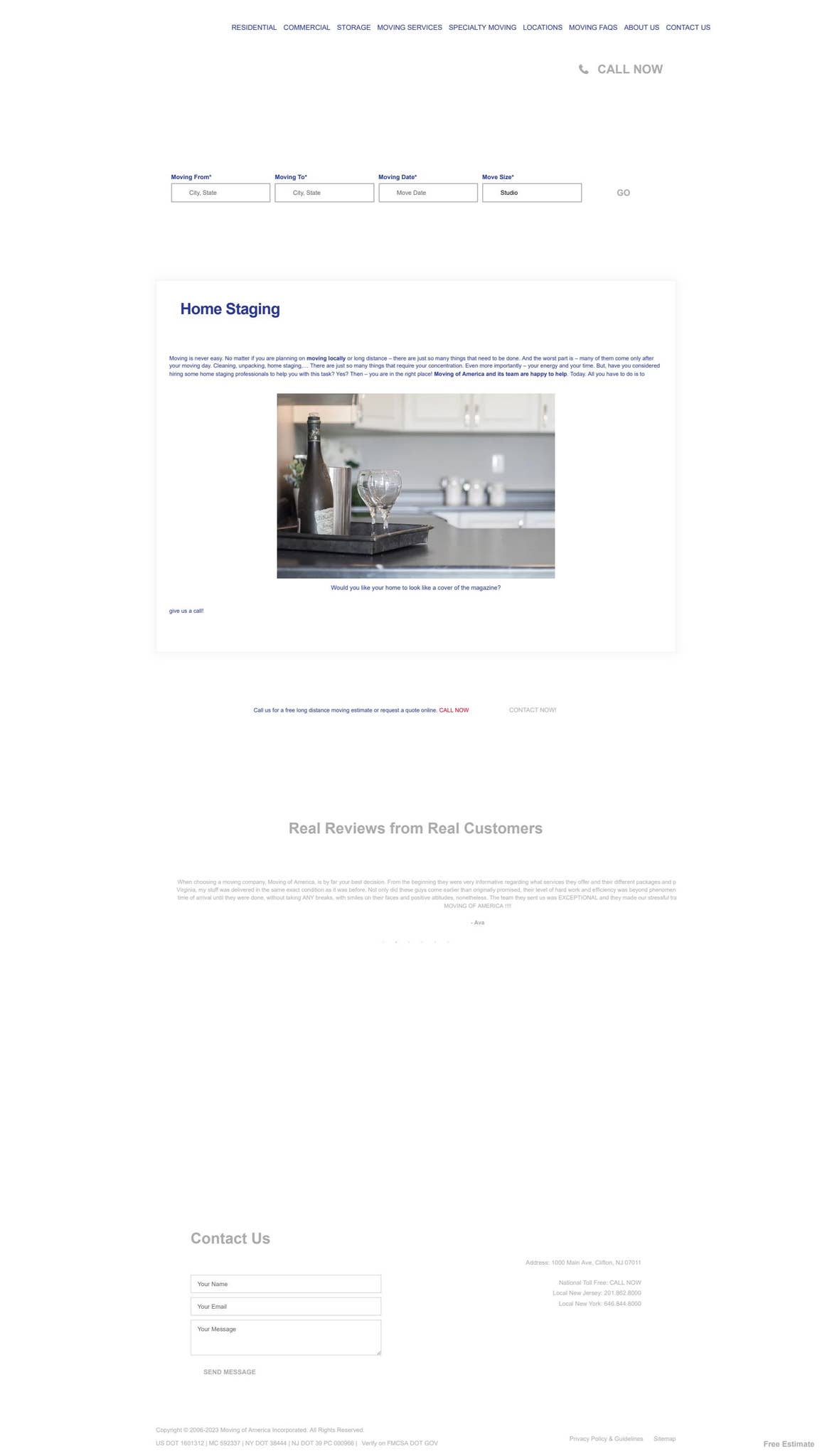 Home Staging by Moving of America - Issuu