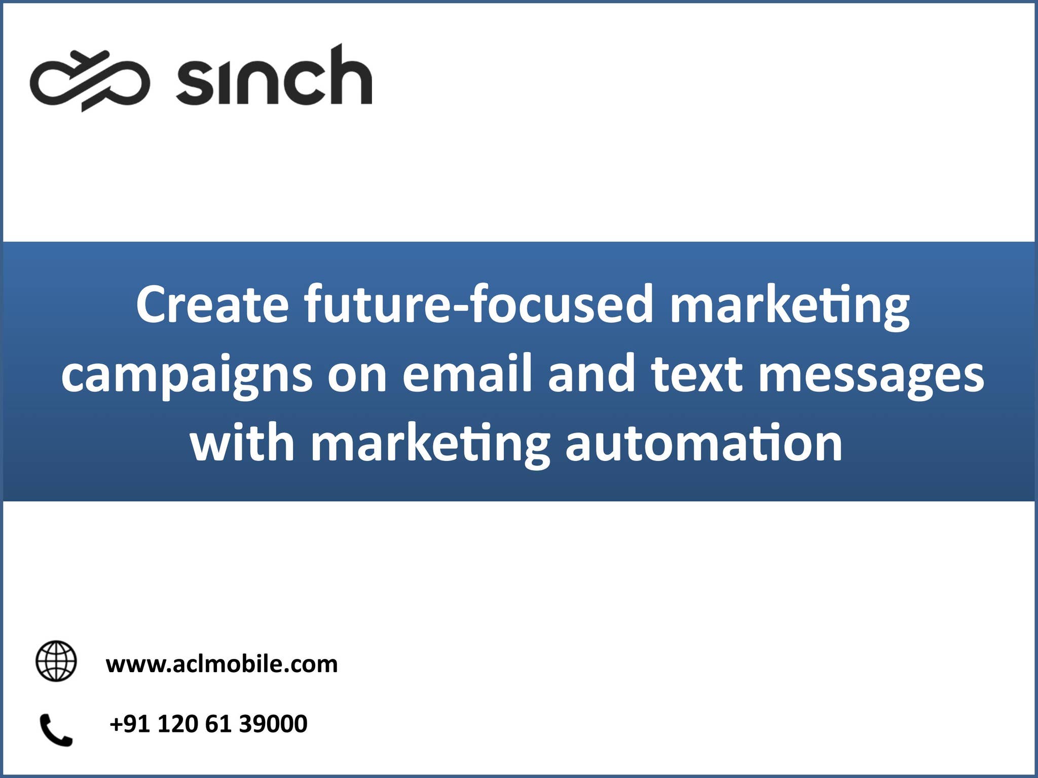 Create future-focused marketing campaigns on email and text messages ...