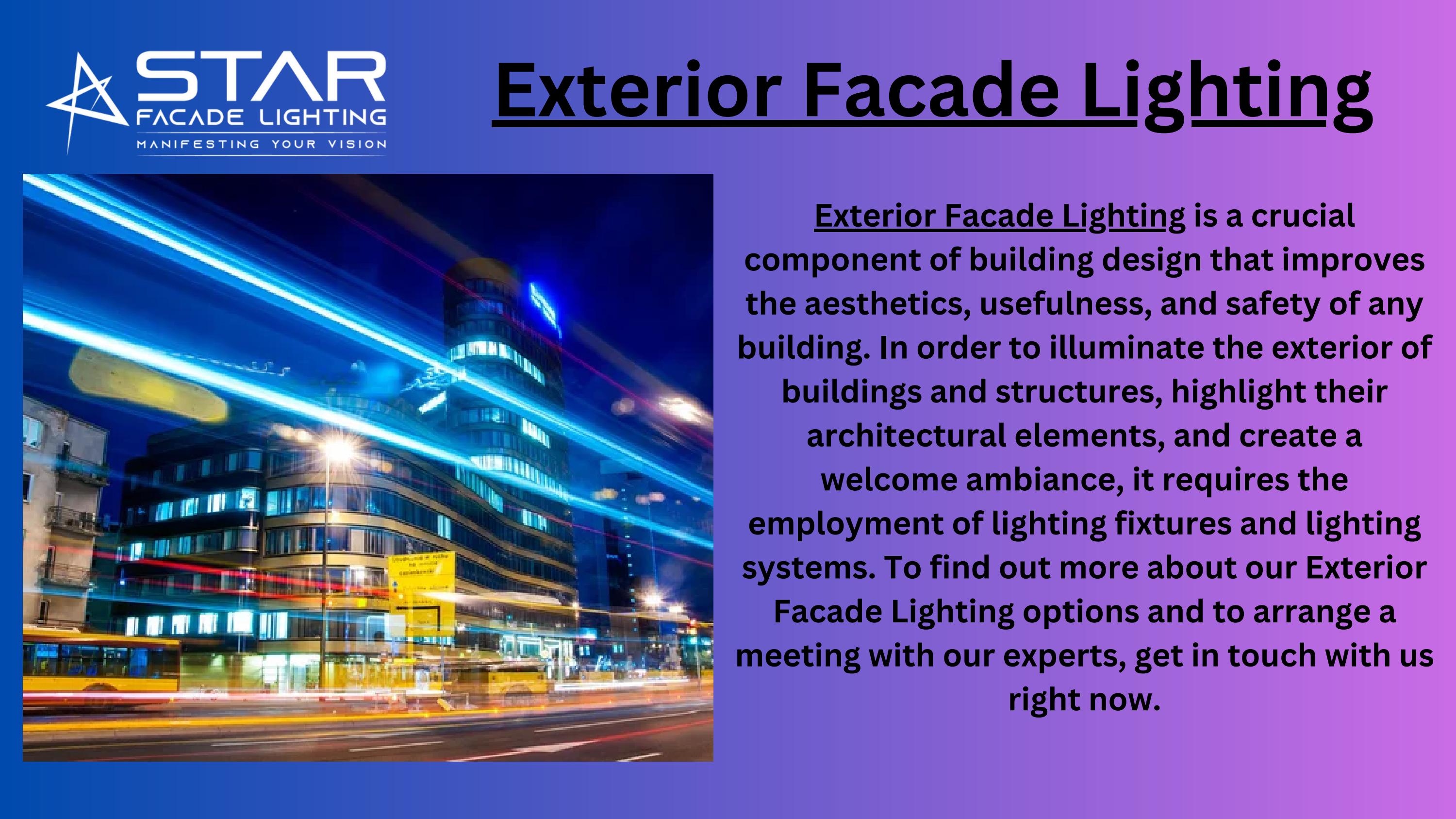 Exterior Facade Lighting by StarFacade Lighting - Issuu