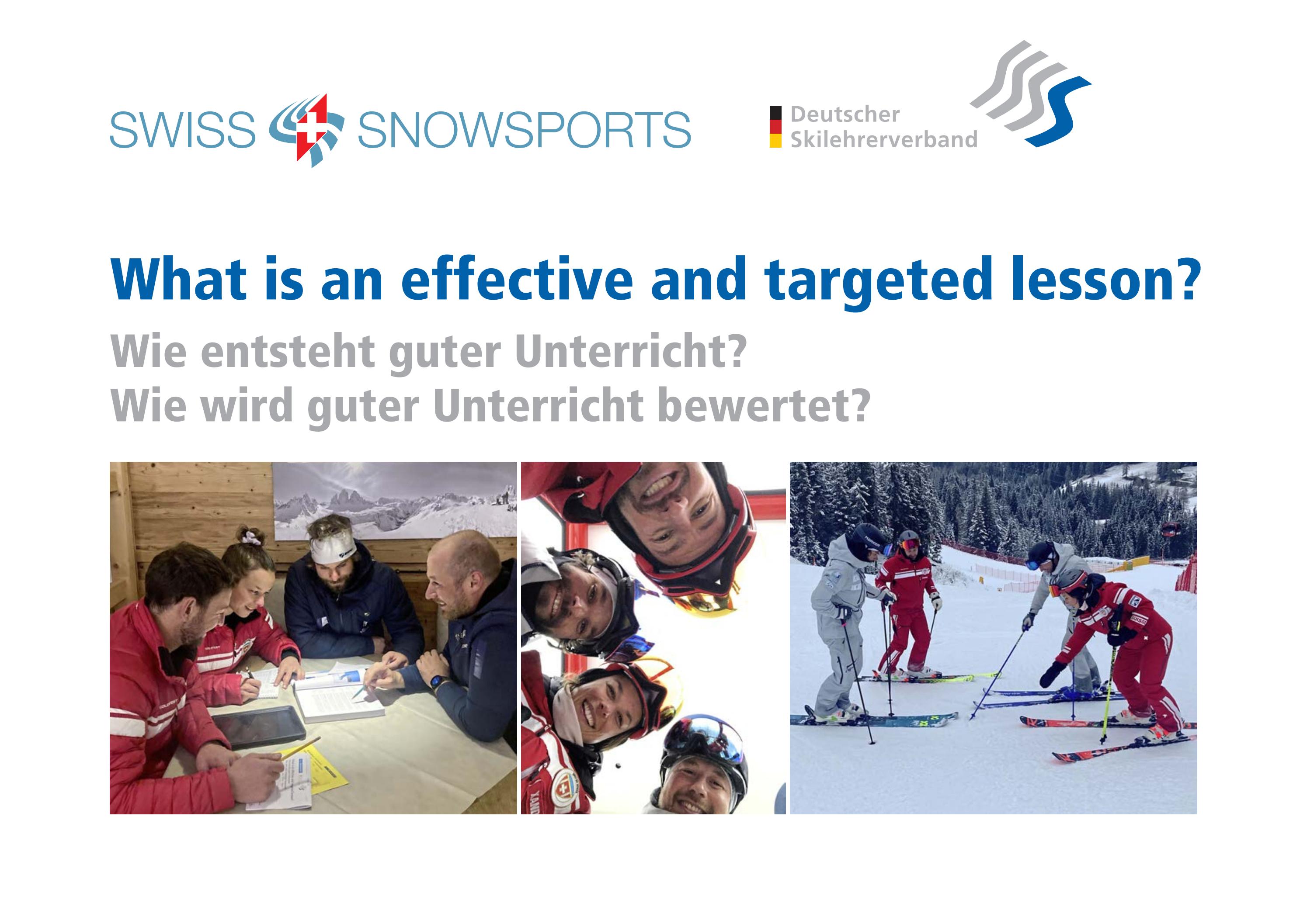 Interski 2023 - Lecture GER/SUI by Swiss Snowsports - Issuu