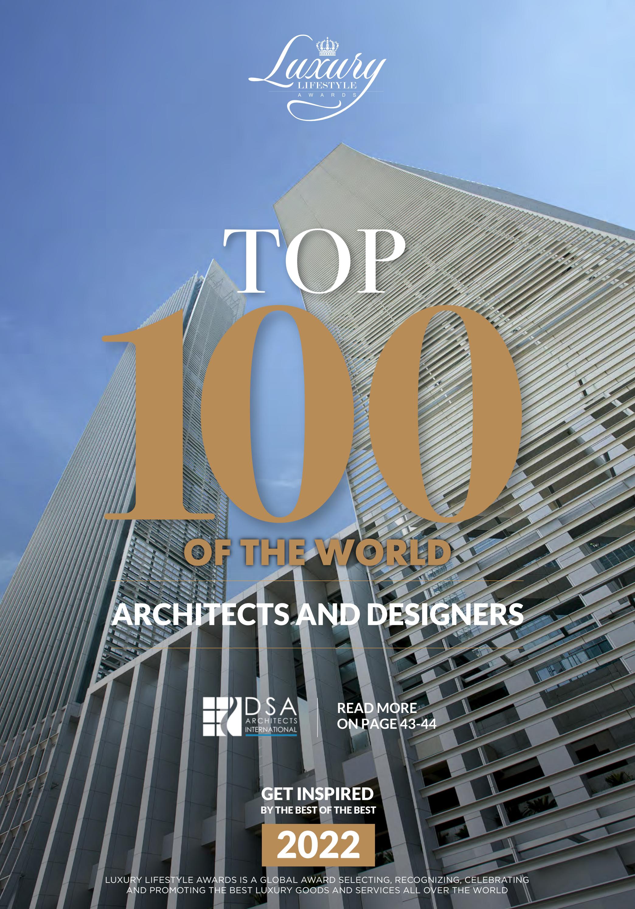 DSA Architects International - Top 100 Architects & Designers of the ...