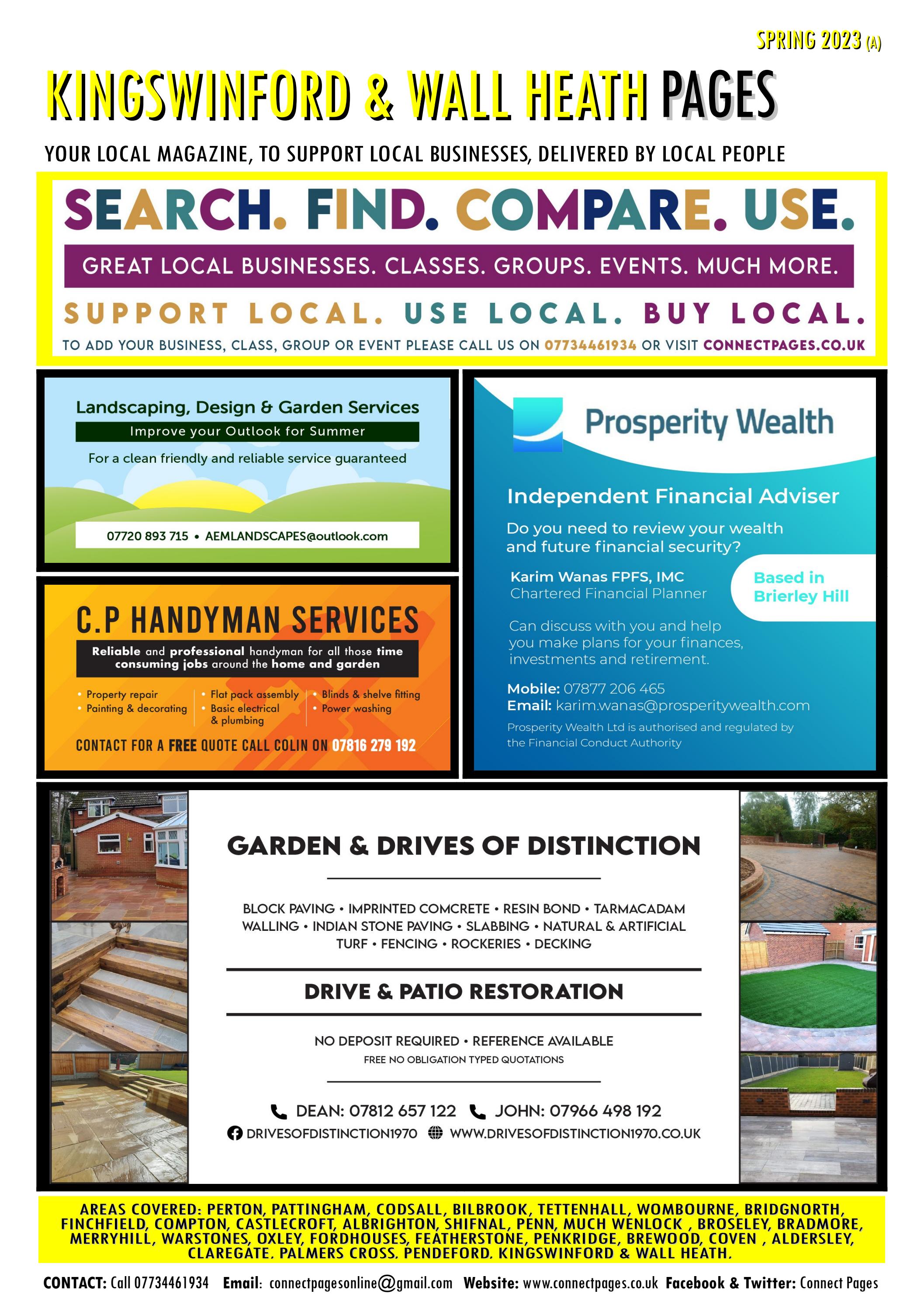 Kingswinford & Wall Heath Pages Apr / May 2023 by Kay Garrison - Issuu