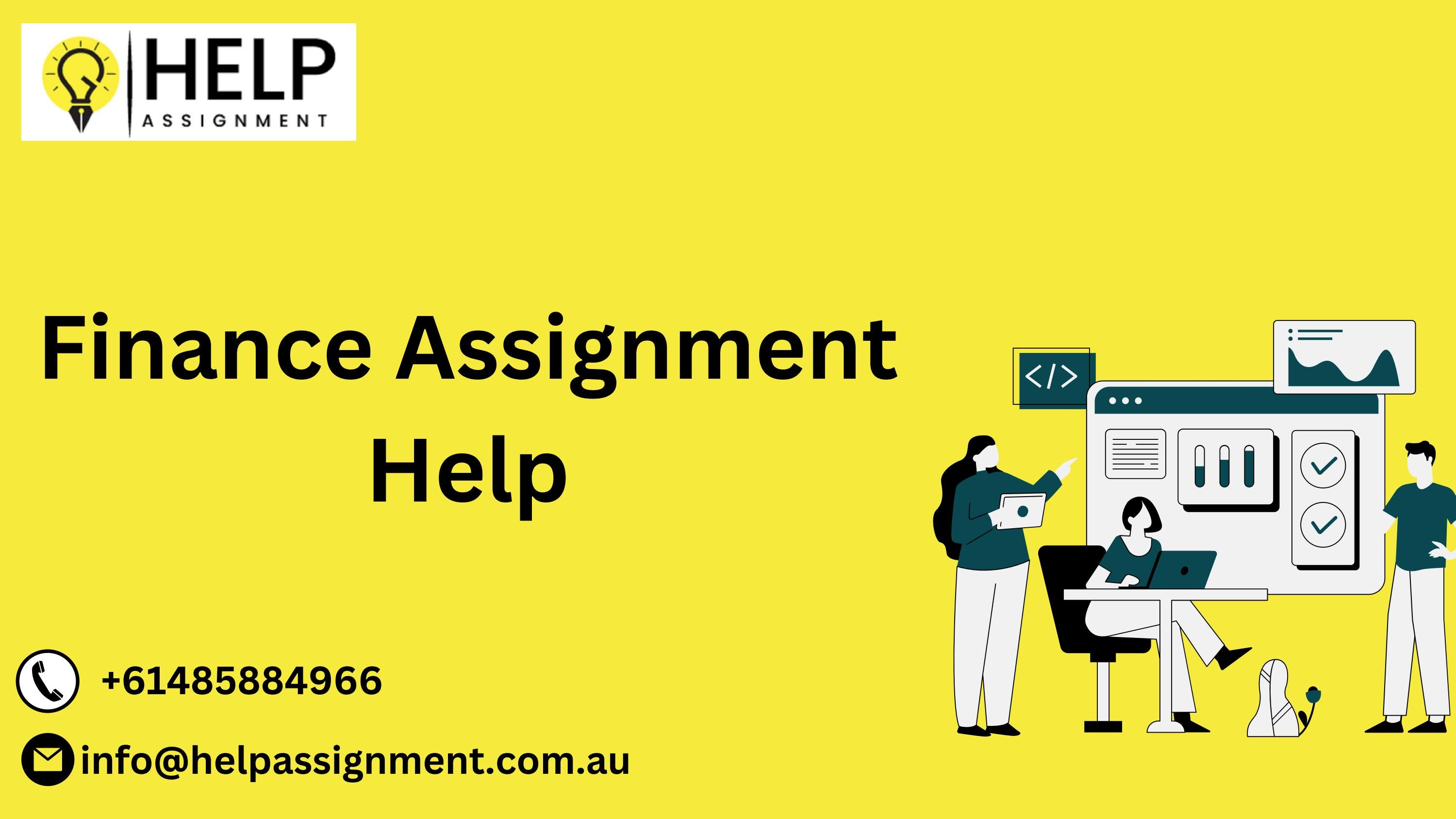 A Practical Guide To Crafting High-Quality Finance Assignments by ...