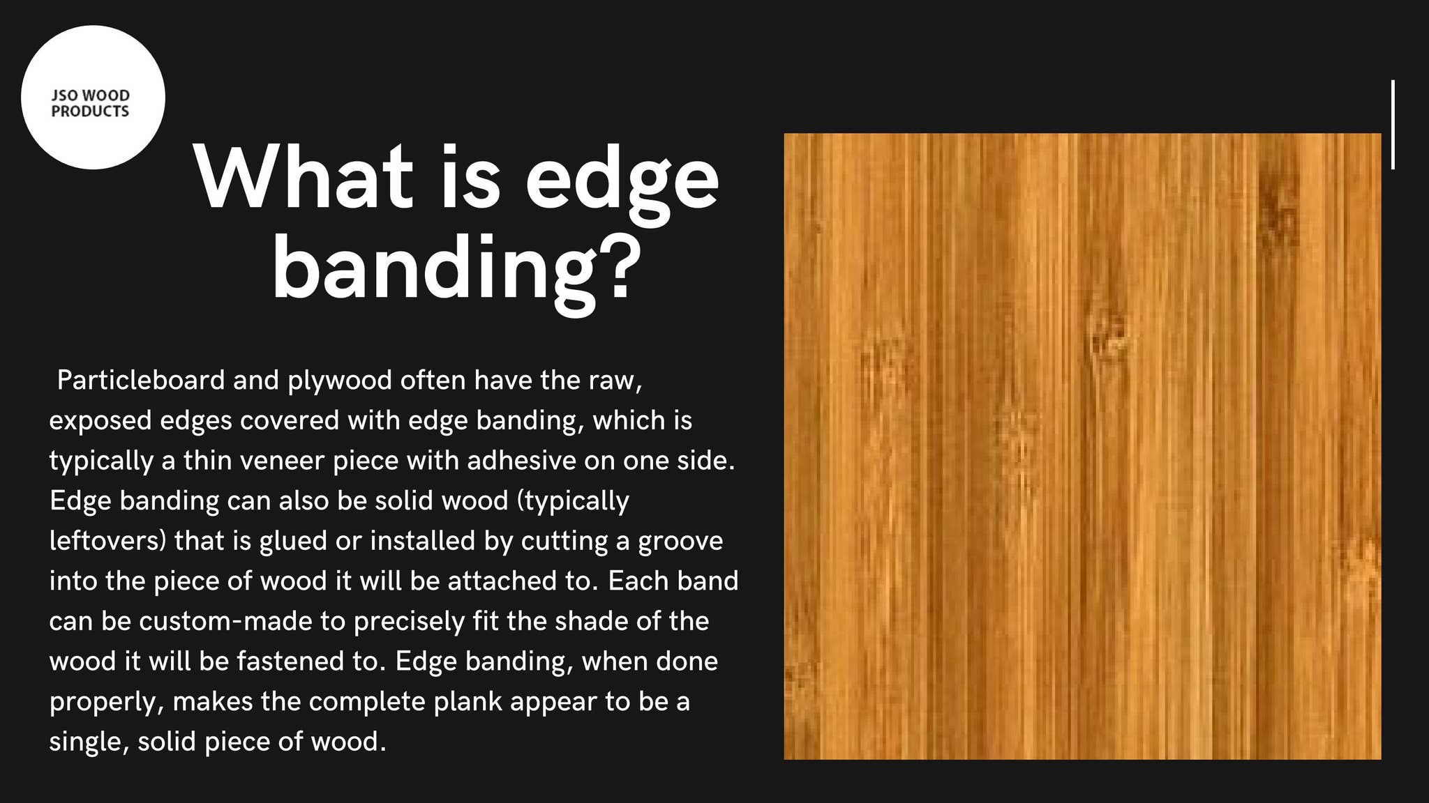 What is edge banding? by JSO Wood Products - Issuu