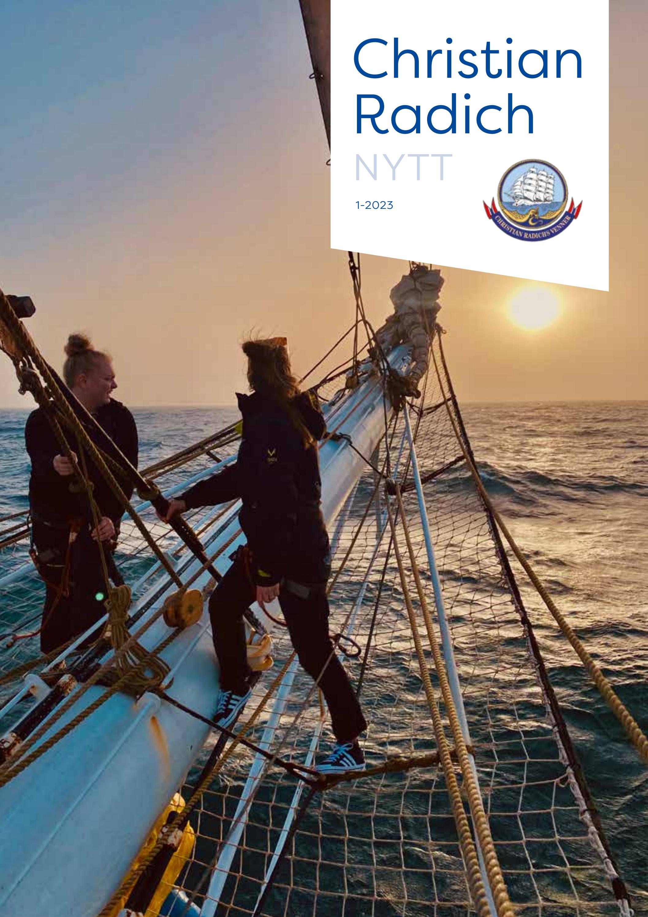 Christian Radich Nytt 1/2023 by ChristianRadich - Issuu