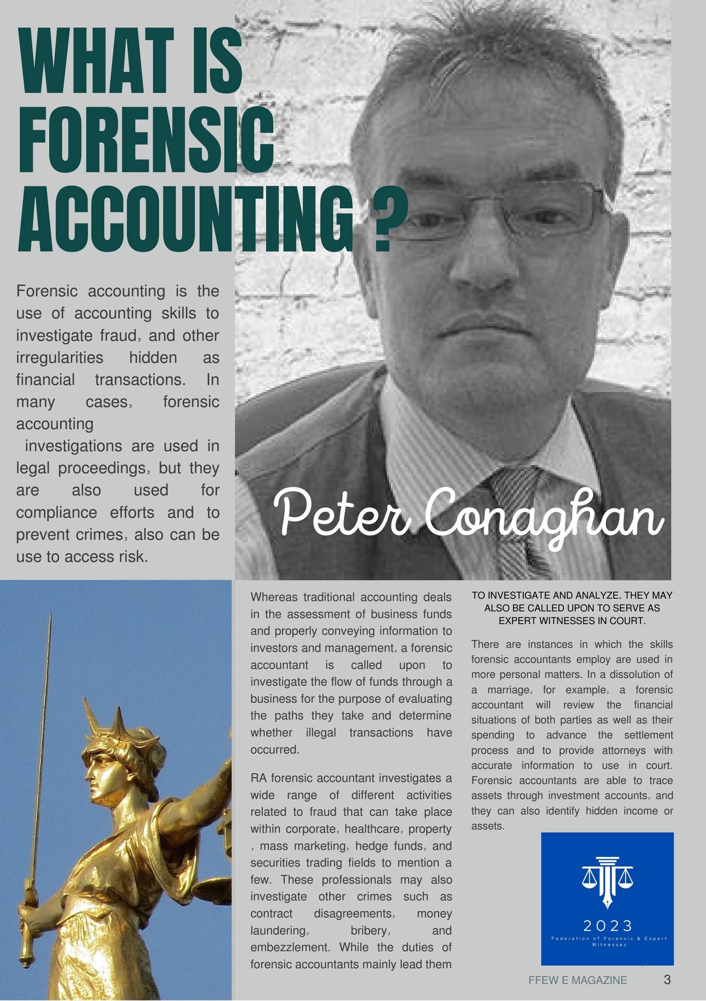 Forensic 4U E Mag by Federation of Forensic and Expert Witnesses - Issuu