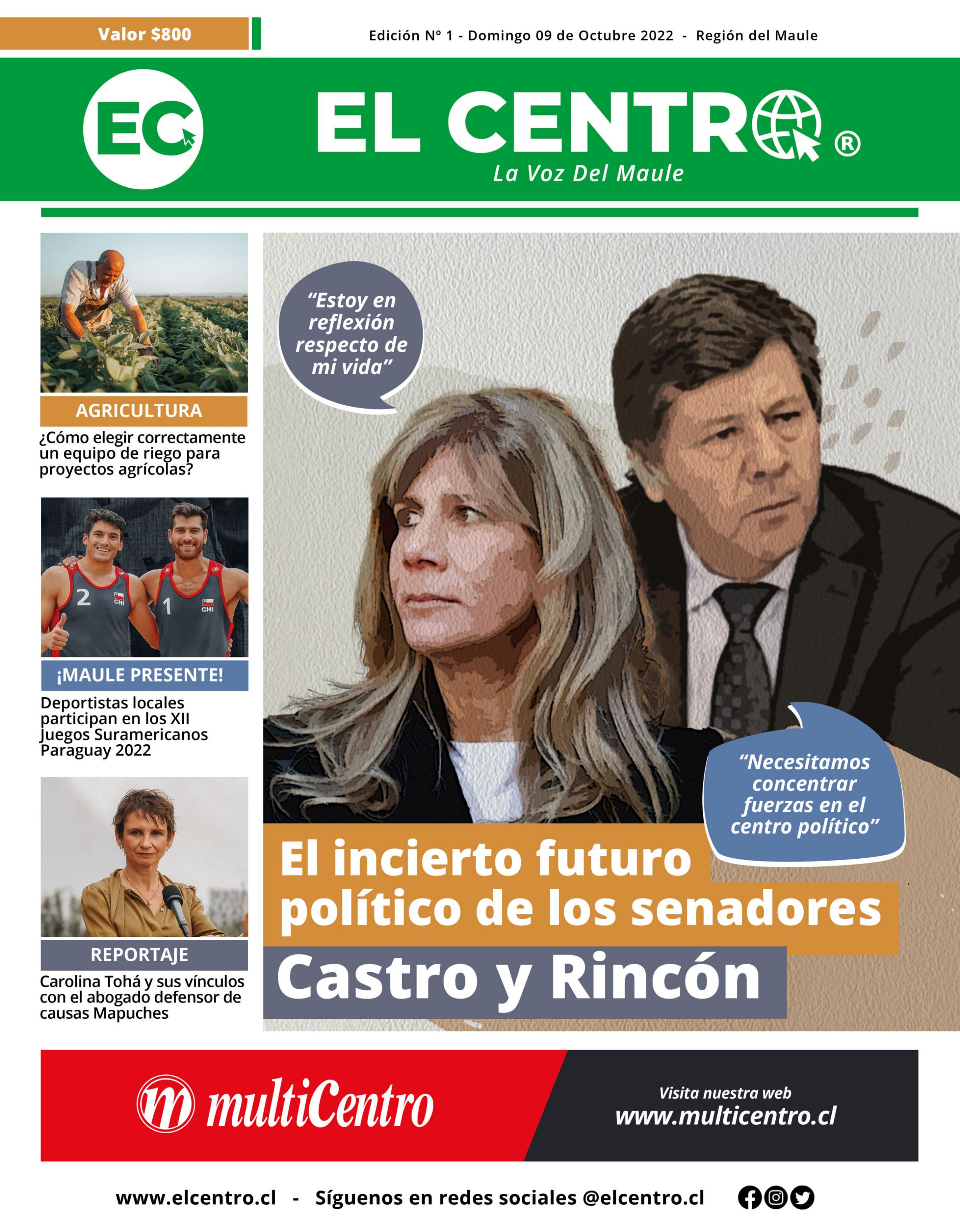 Periódico El Centro - Edición 1 by Diario El Centro - Issuu