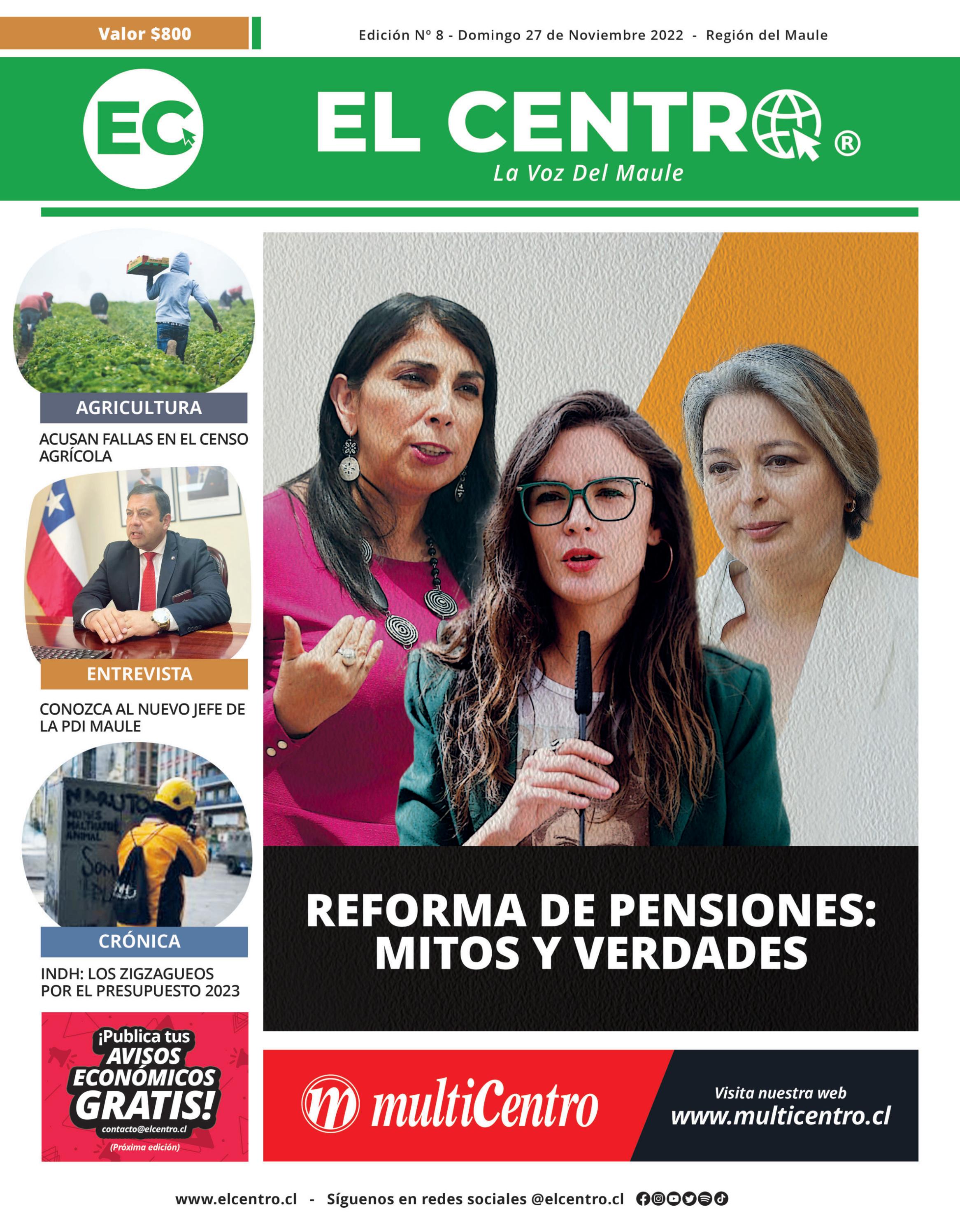 Periódico El Centro - Edición 8 by Diario El Centro - Issuu
