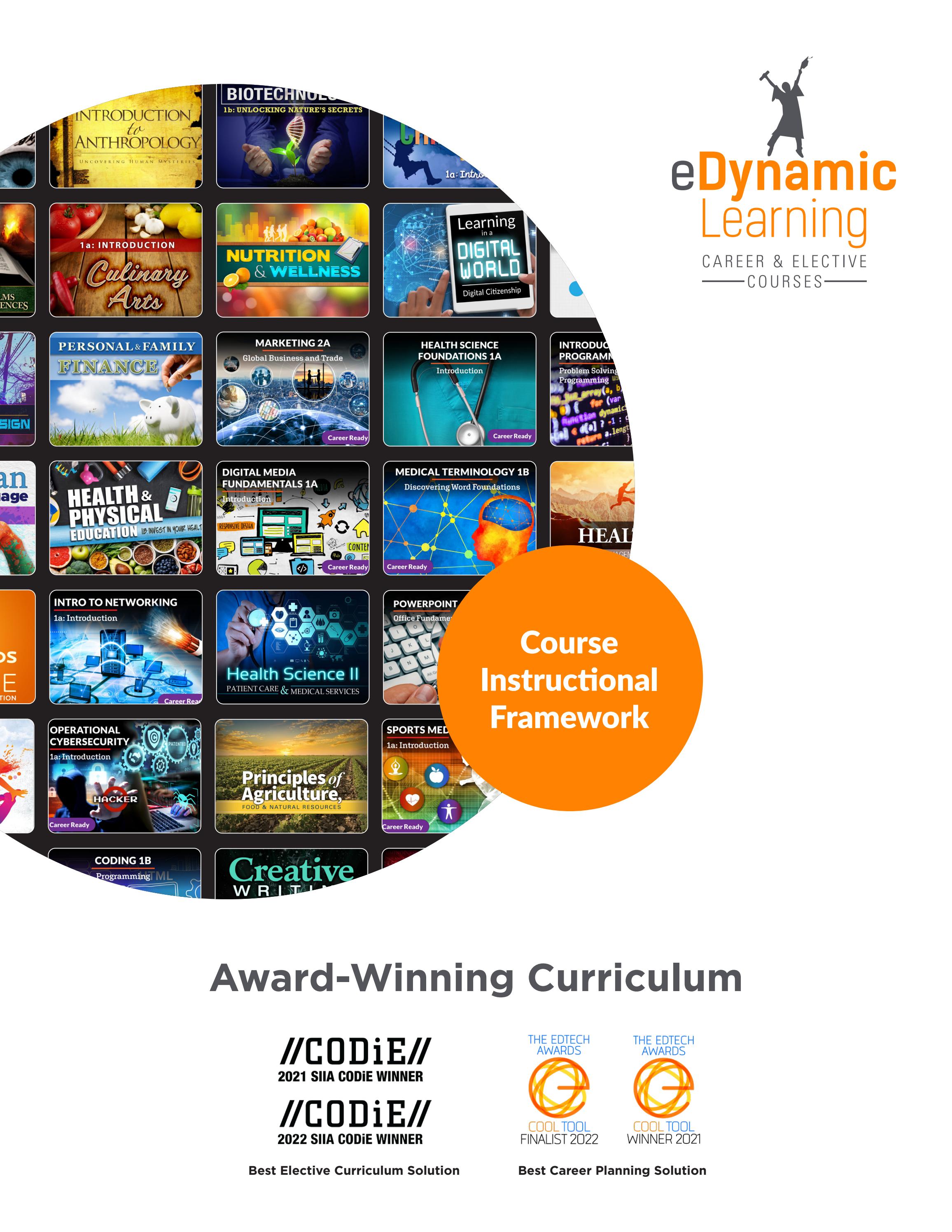 Course Instructional Framework Brochure by edynamiclearning - Issuu