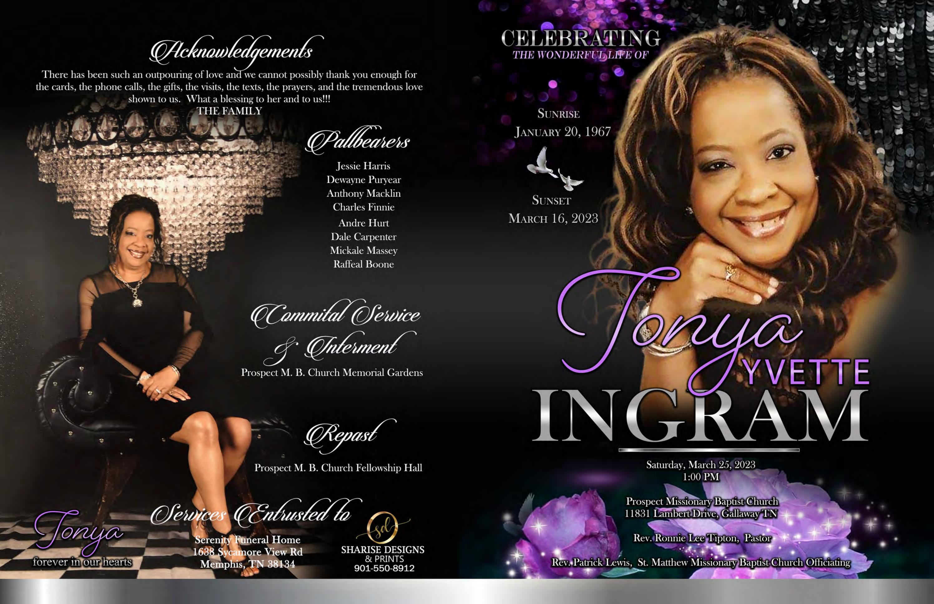 TONYA INGRAM by Sharise Designs - Issuu