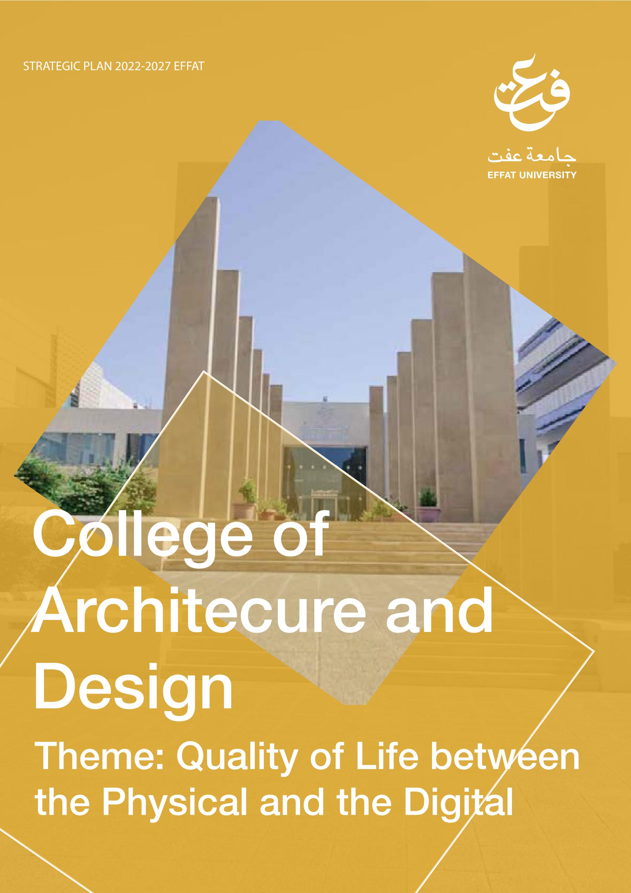 Effat University, Effat College of Architecture & Design Strategic Plan ...