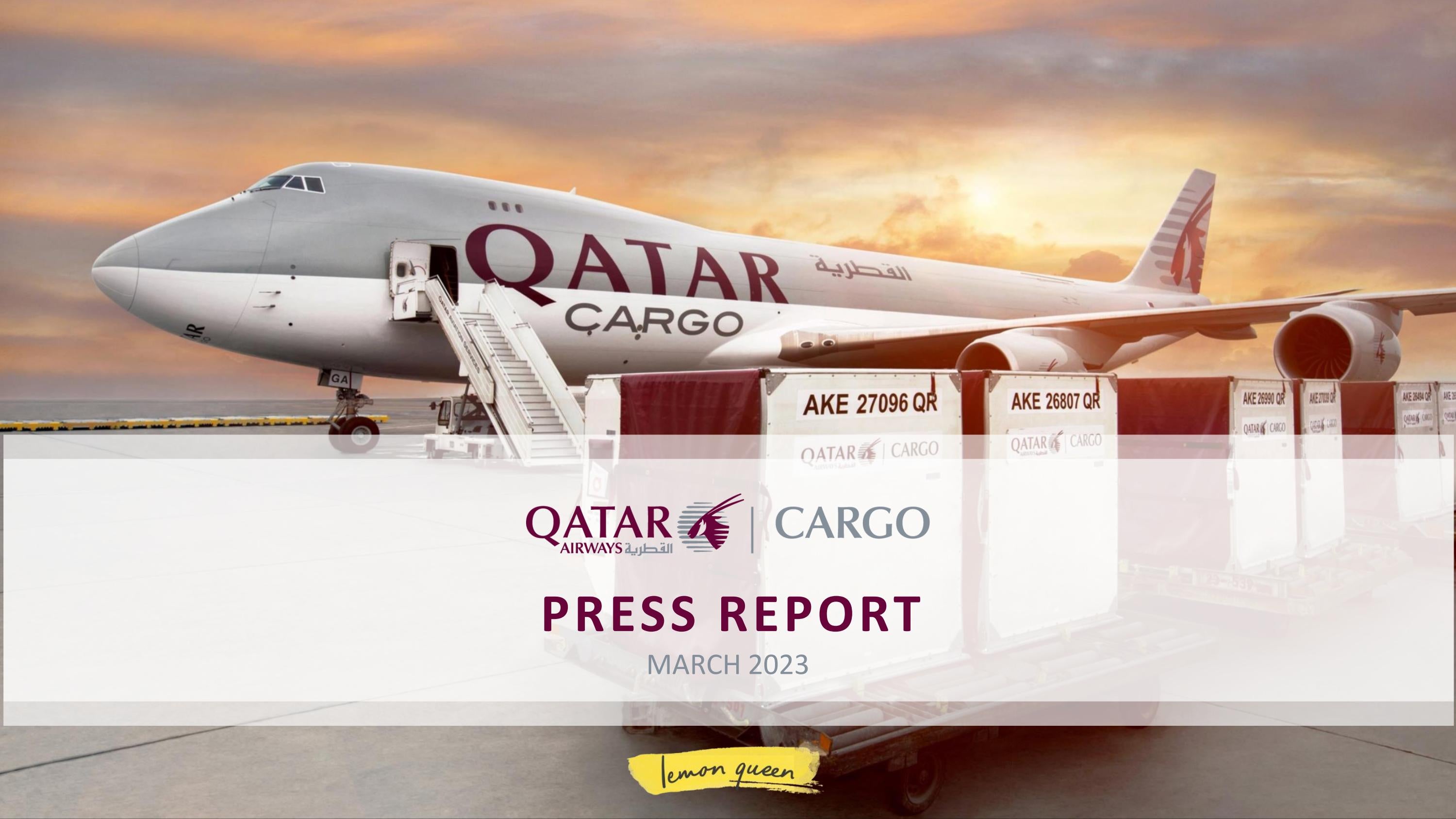 QR Cargo - Press Report - March 2023 by LemonQueen - Issuu
