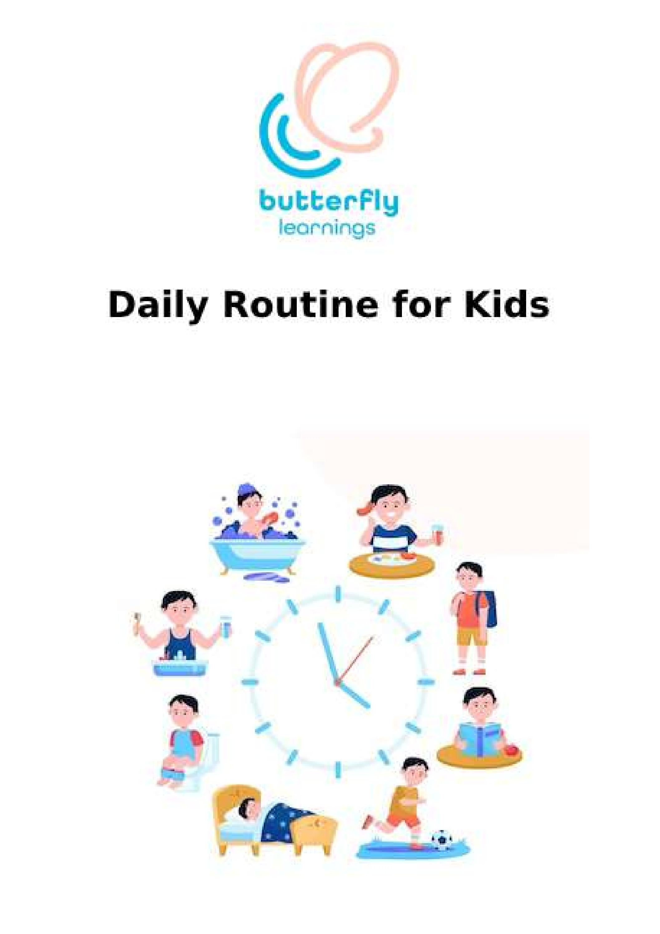 Creating A Successful Daily Routine For Kids Tips And Tricks For 