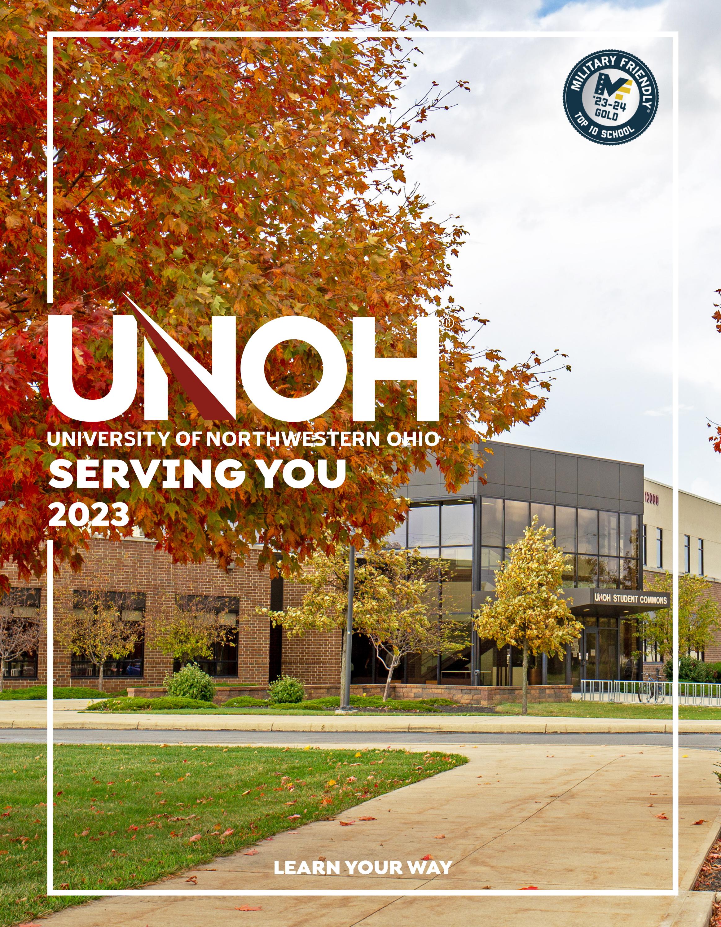 UNOH Military Viewbook by UNOH - Issuu