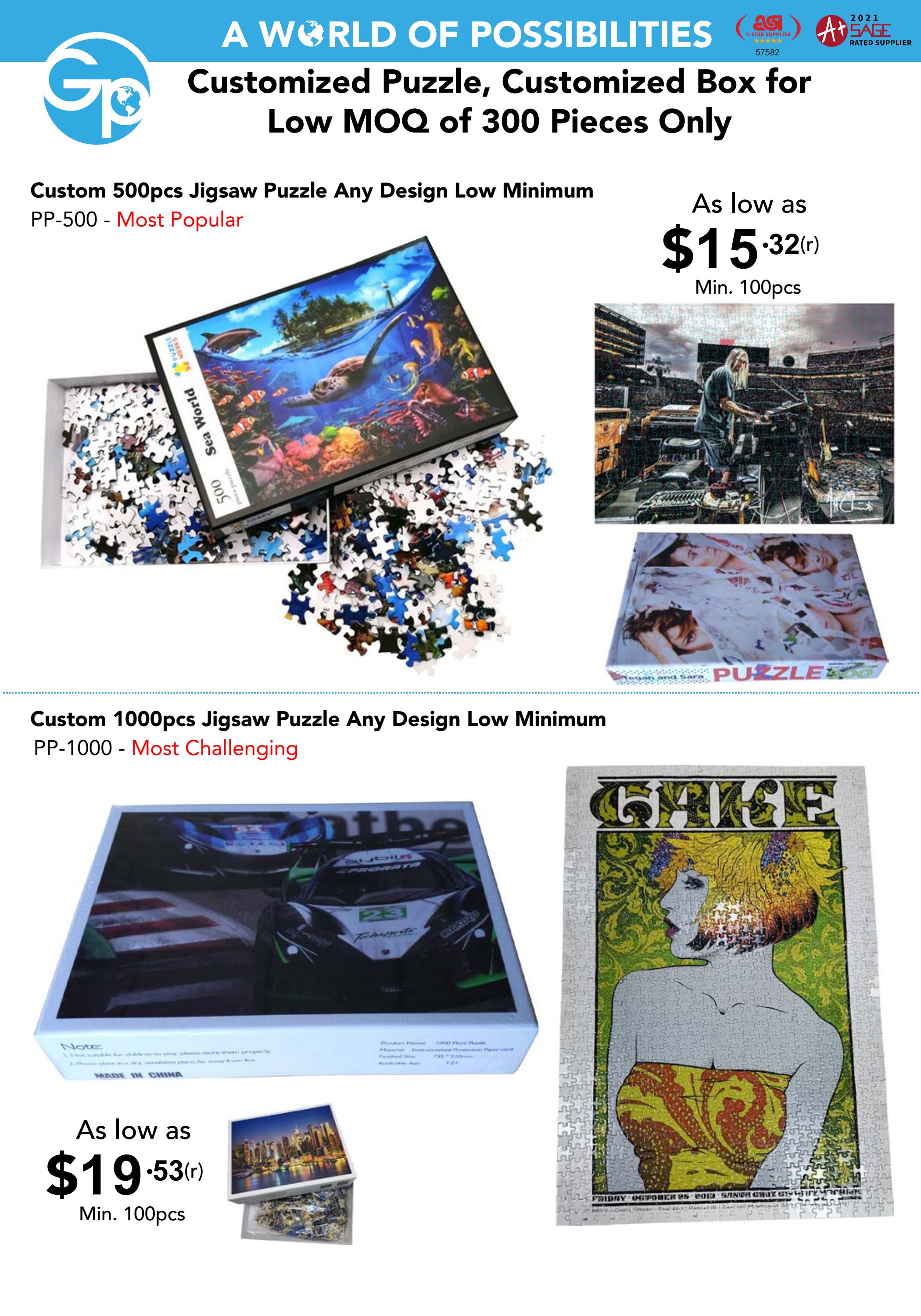 2023 Jigsaw Puzzle Flyer by DistributorCentral - Issuu