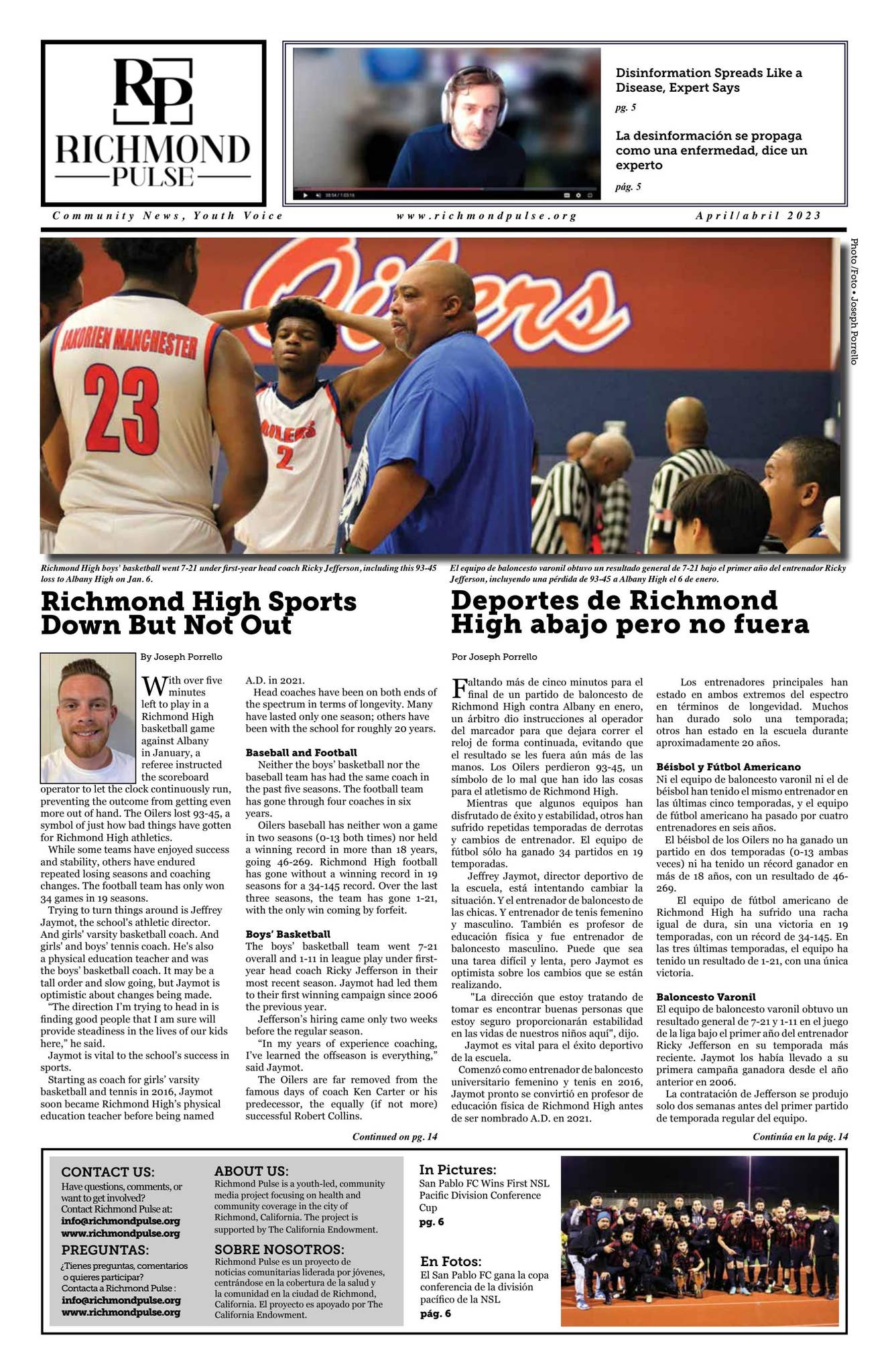 Richmond Pulse Newspaper April 2023 by The Contra Costa Pulse - Issuu