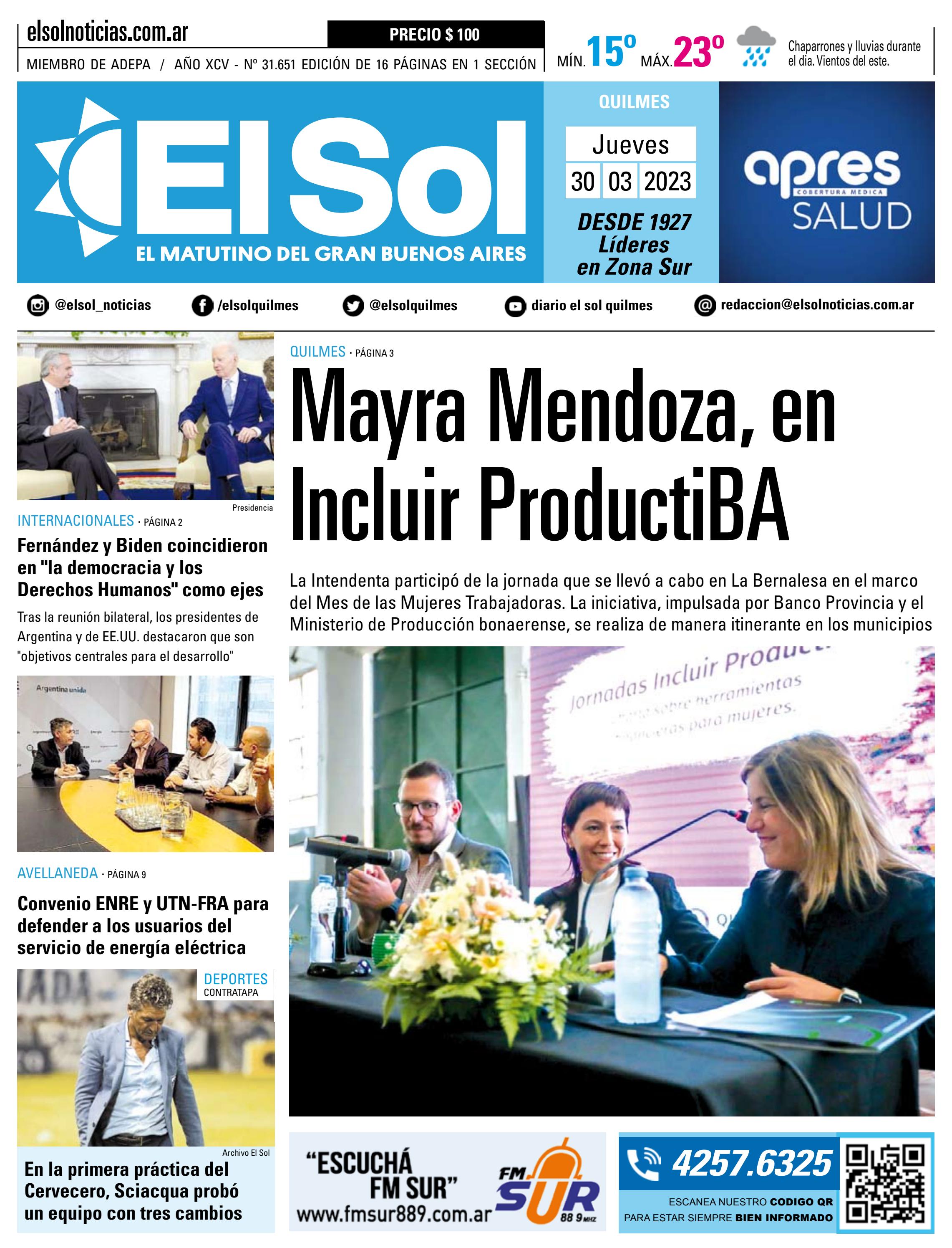 Diario El Sol 30-3-2023 by Diario EL SOL - Issuu