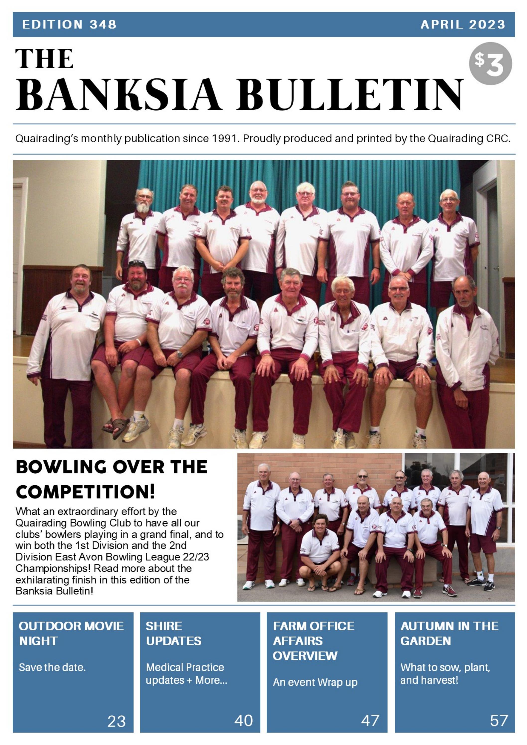 Banksia Bulletin April 2023 by QuairadingCRC - Issuu