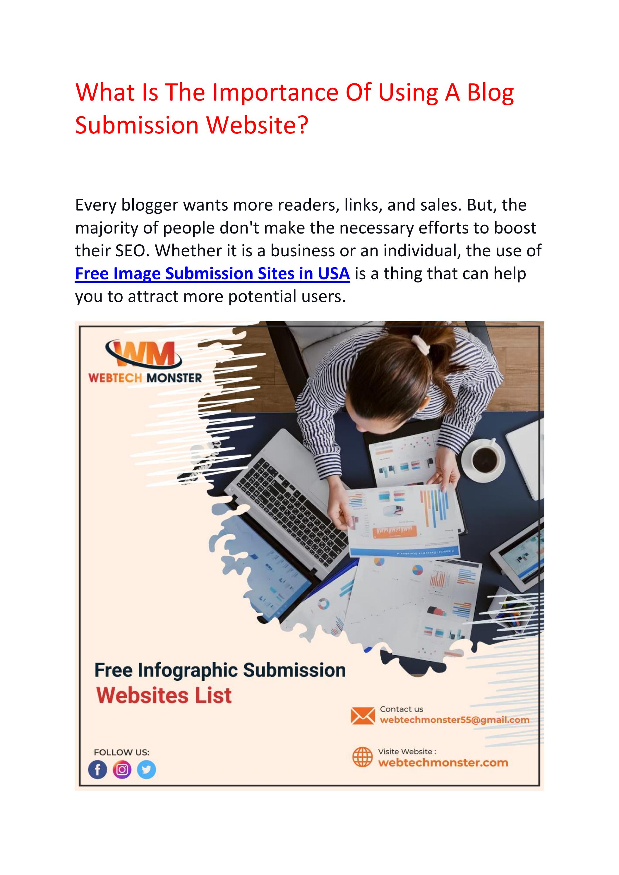 Infographic Submission Website List
