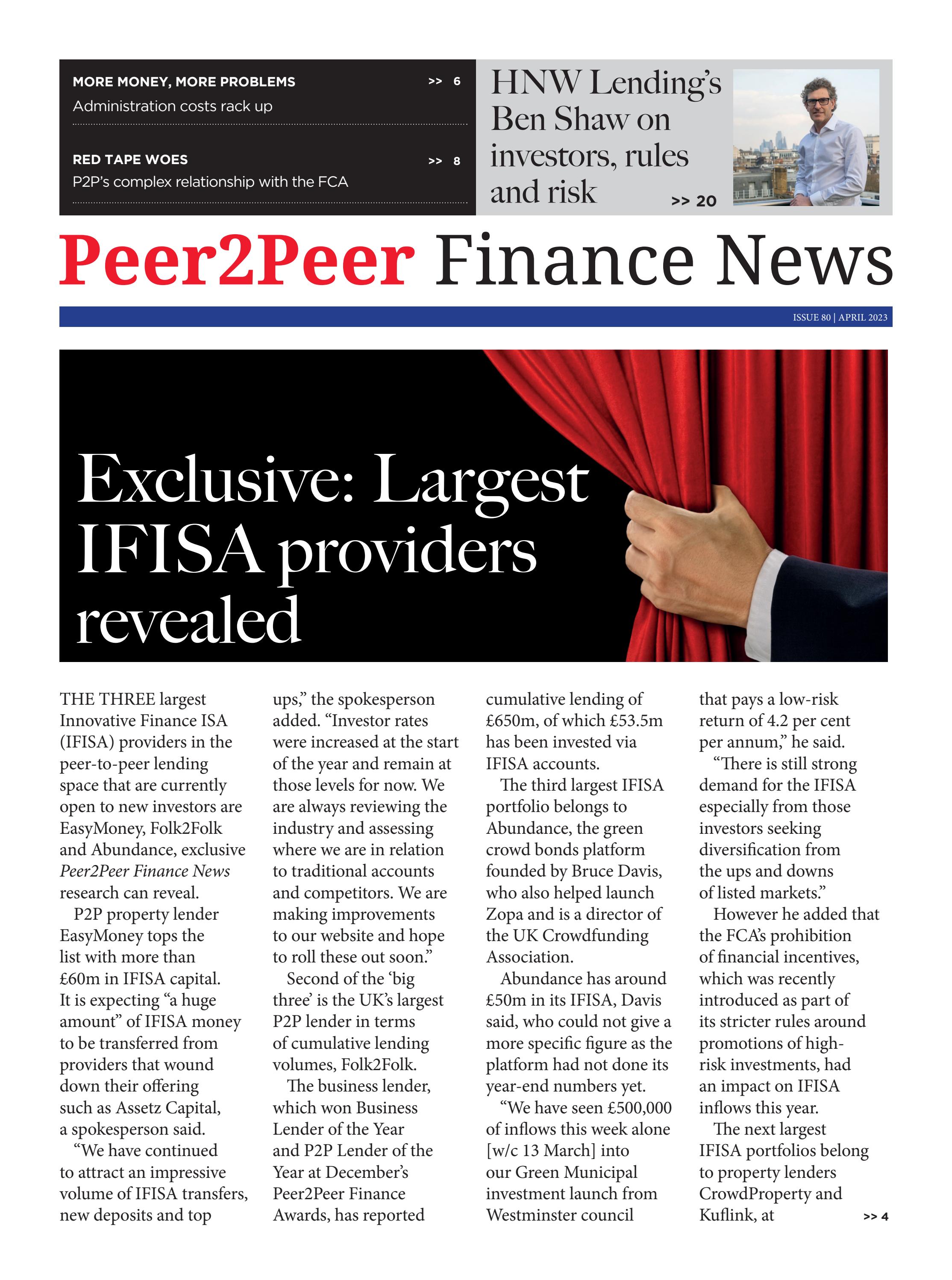 Peer2Peer Finance News April 2023 by Alternative Credit Investor - Issuu