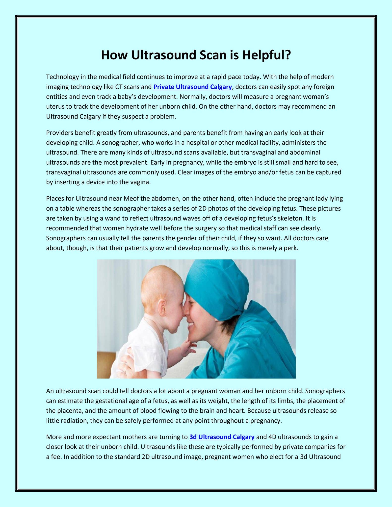 How Ultrasound Scan is Helpful? by Mike Zorden - Issuu
