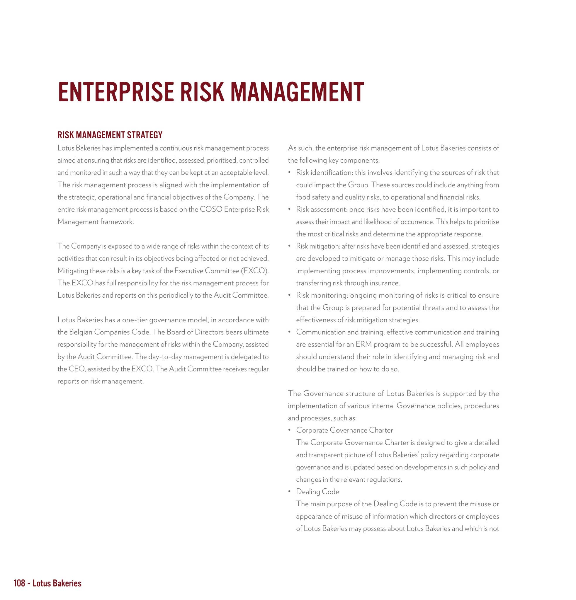 Lotus Bakeries Annual Report 2022 - ESG Compilation & GRI Report by ...