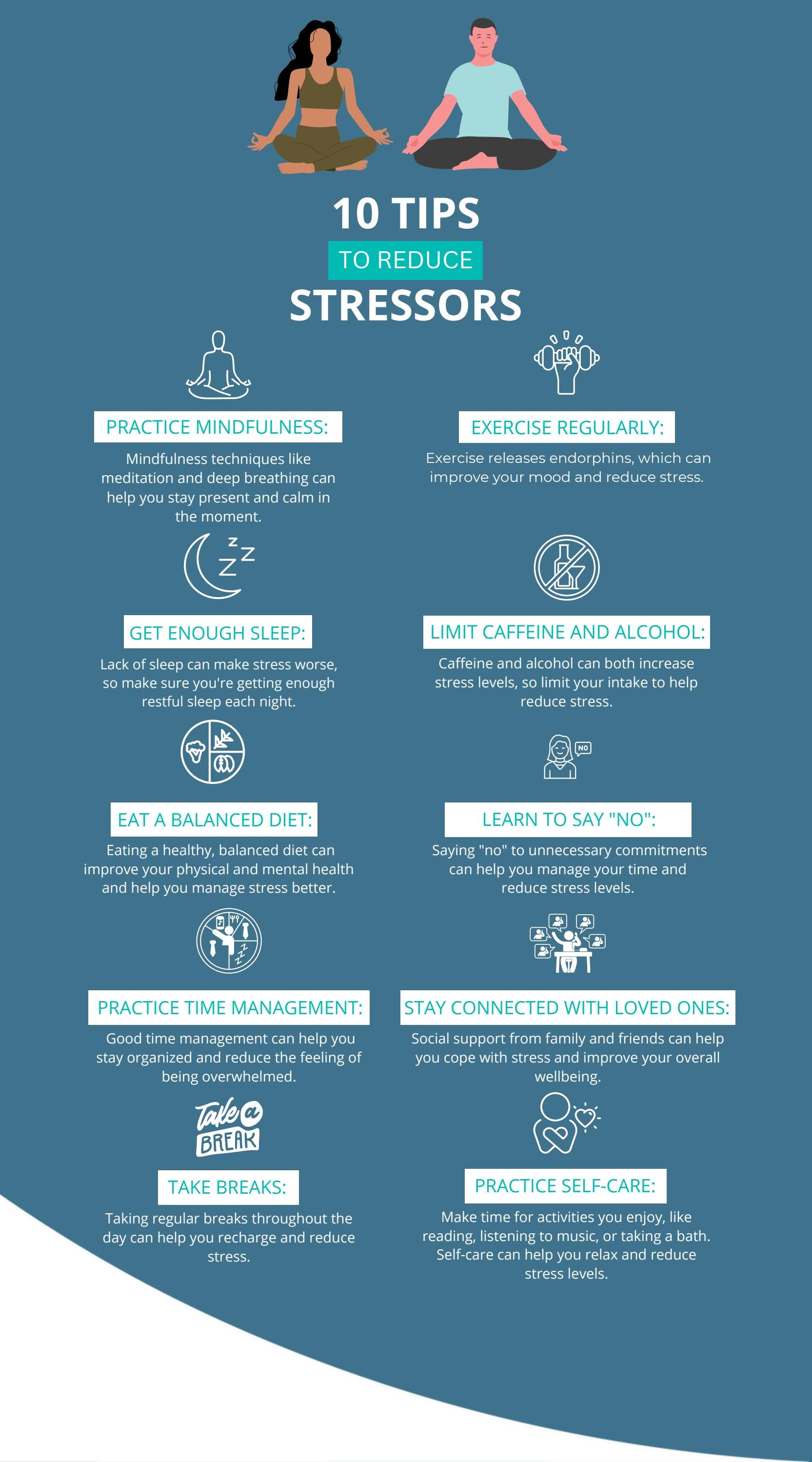 10 Tips To Reduce Stressors by theIMAgroup - Issuu