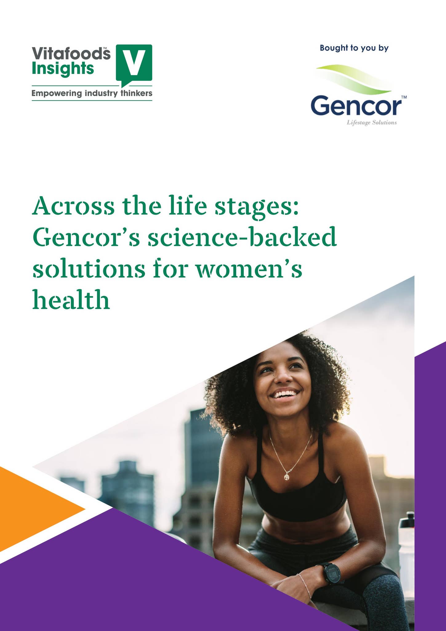 Across the life stages: Gencor’s science-backed solutions for women’s ...